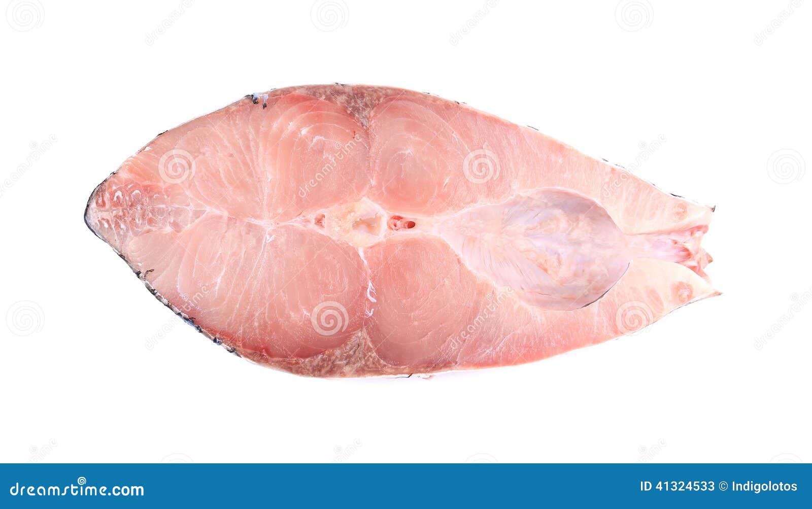 Fresh carp steak. stock image. Image of healthy, slice - 41324533