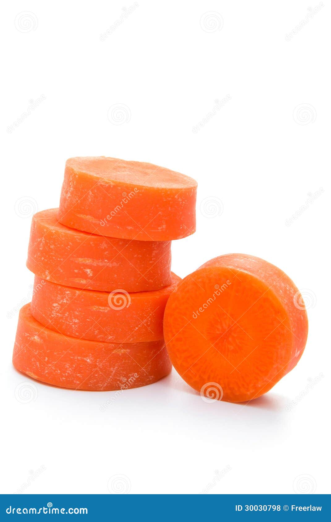 Fresh Carrot Slices Stack Up Stock Photo - Image of tasty, harvest ...