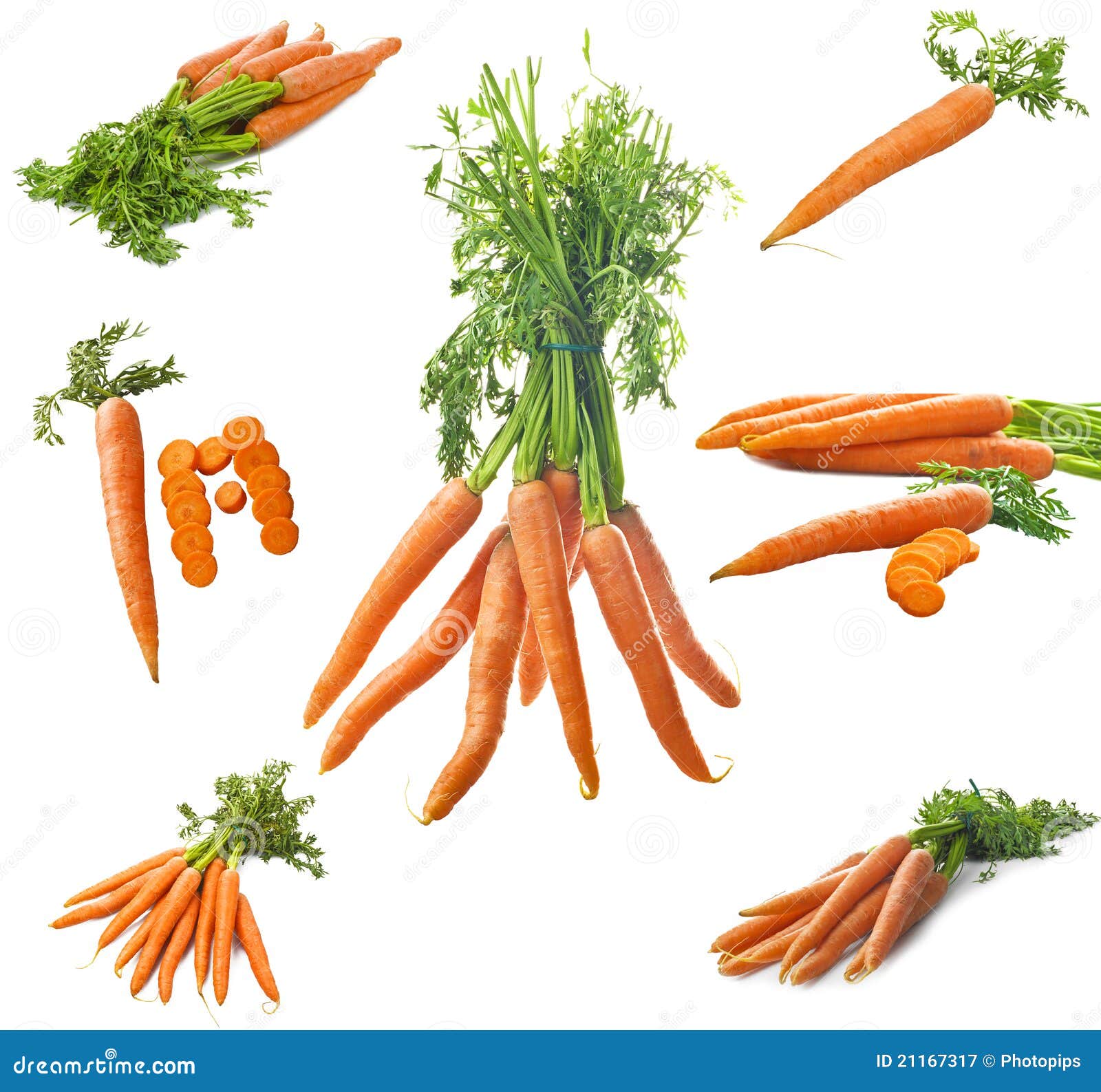 Fresh Carrots Collage stock image. Image of roots, fresh - 21167317