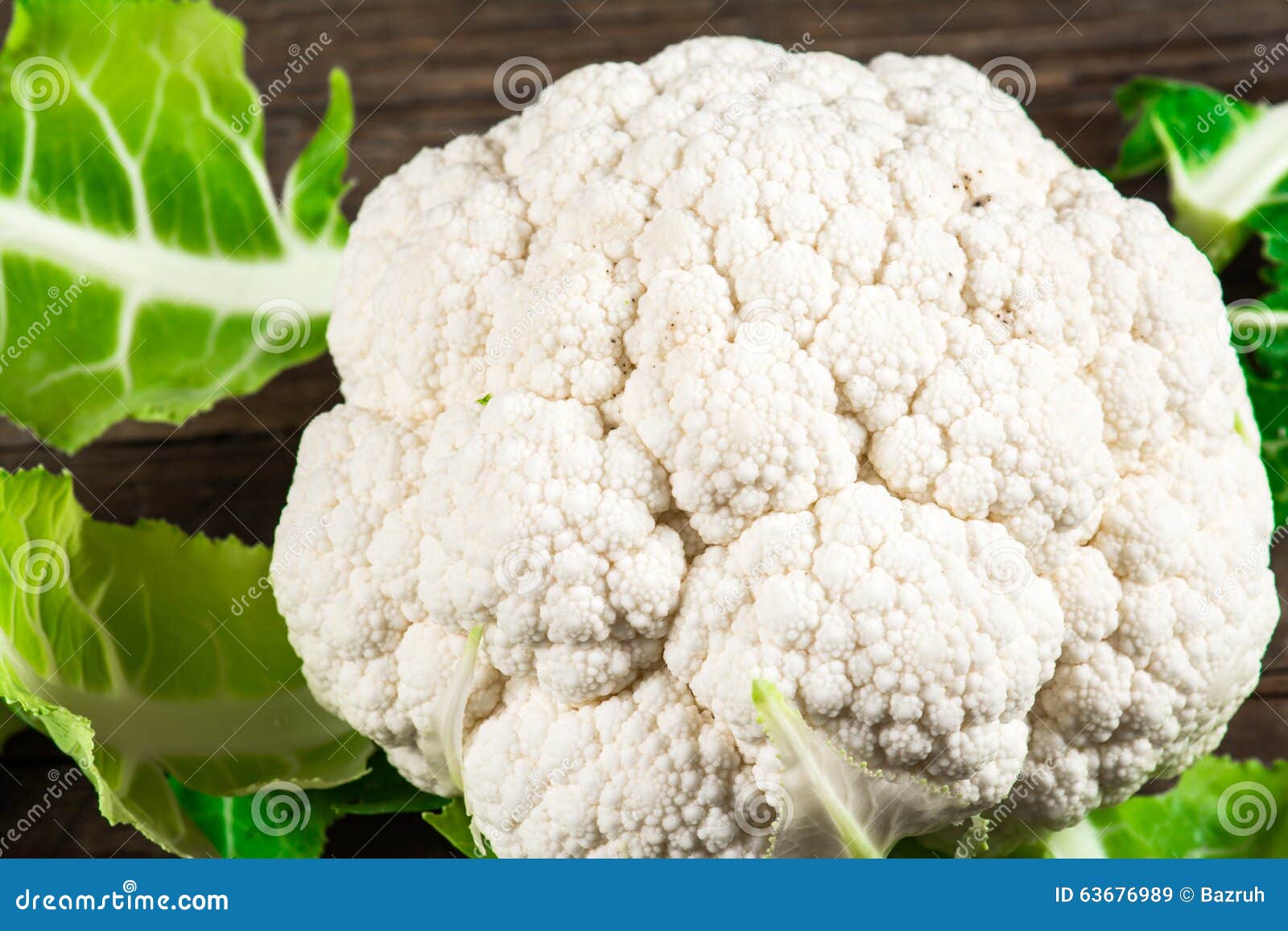 Fresh cauliflower stock image. Image of grocery, cuisine - 63676989
