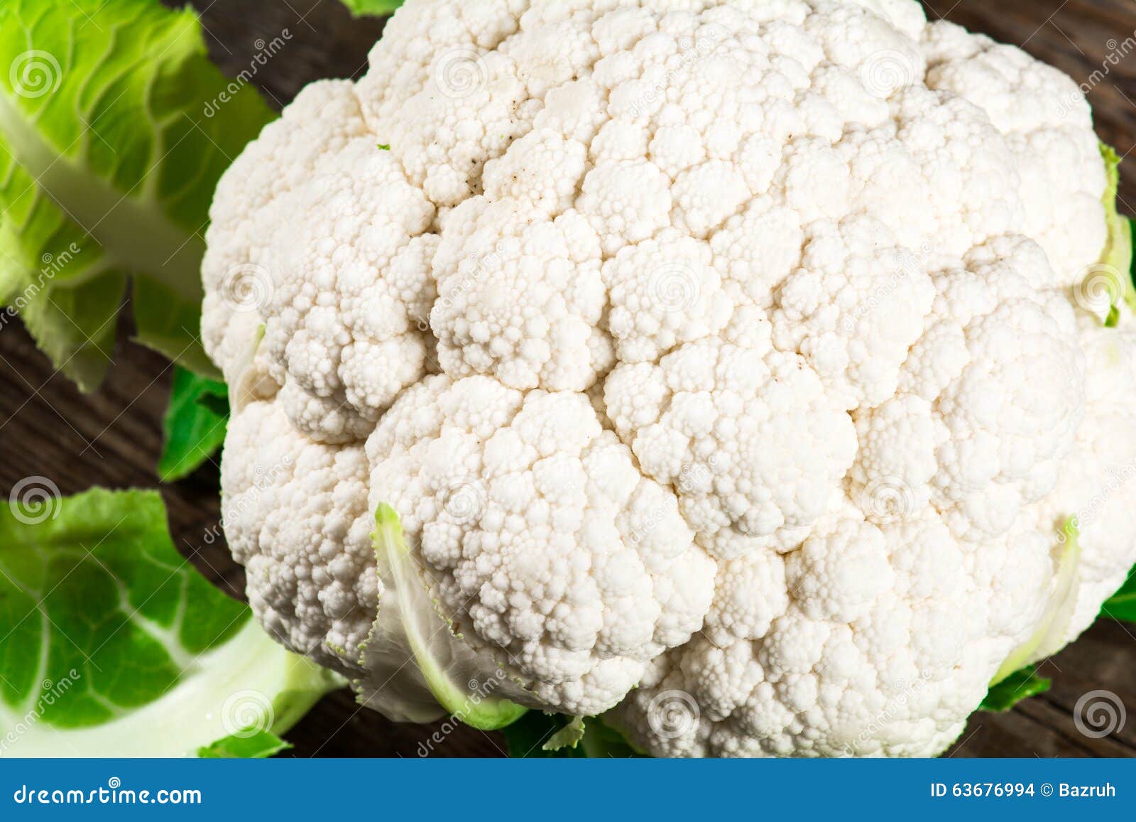 Fresh cauliflower stock photo. Image of cooking, cabbage - 63676994