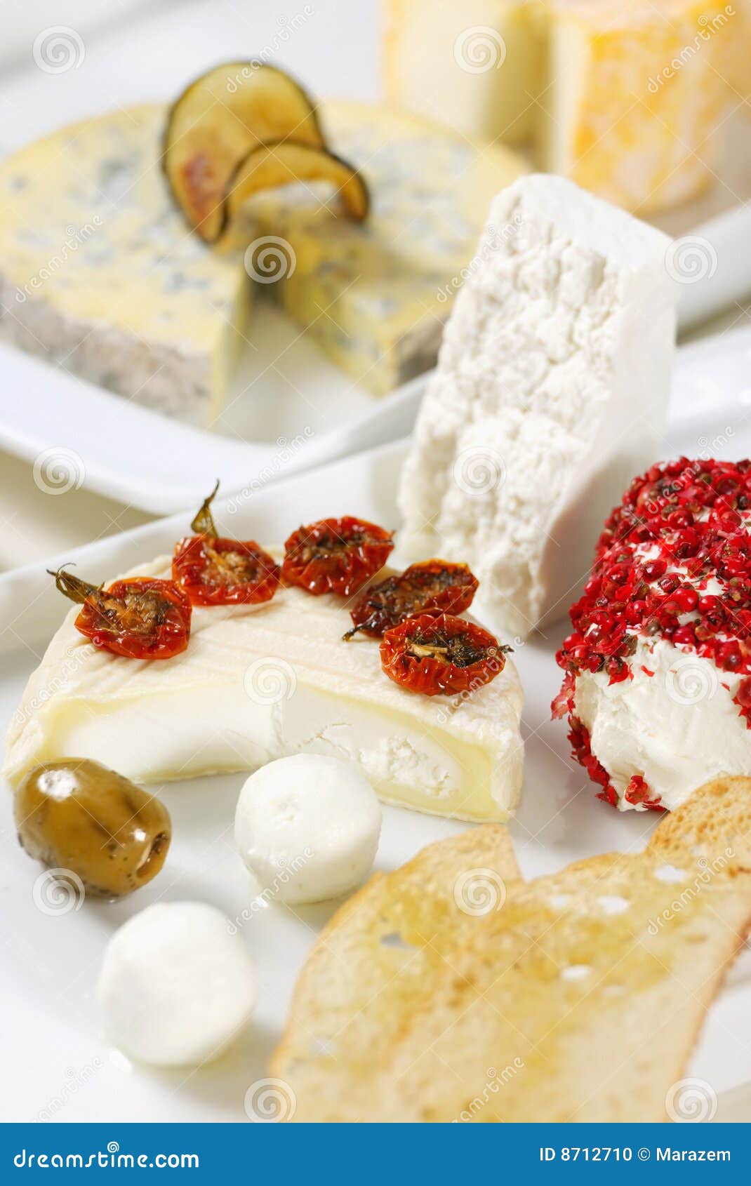 Fresh cheese stock photo. Image of plate, white, tasty - 8712710