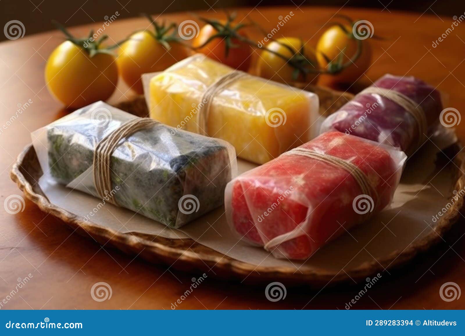 Fresh Cheese Blocks Wrapped in Wax Paper Stock Photo - Image of blocks ...