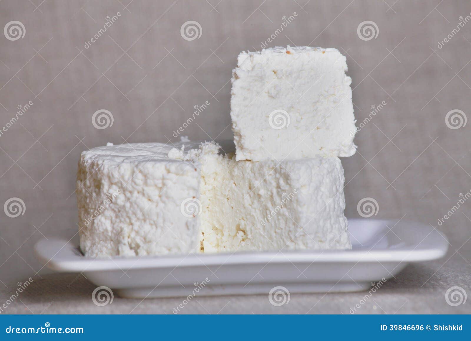Fresh cheese curd stock photo. Image of healthy, diet - 39846696