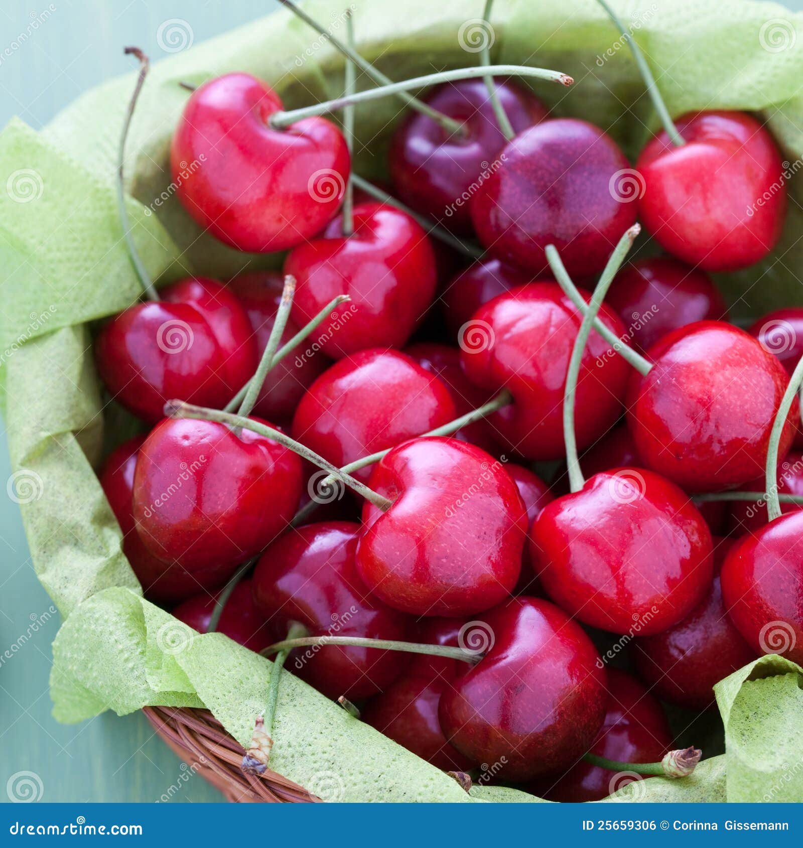 Fresh cherries stock photo. Image of food, fresh, sour - 25659306