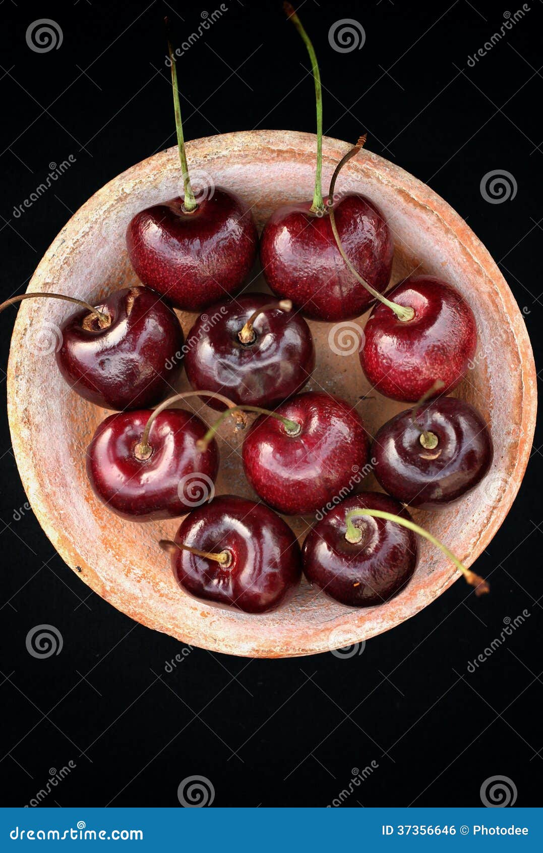Fresh cherries stock photo. Image of natural, ripe, cherry - 37356646