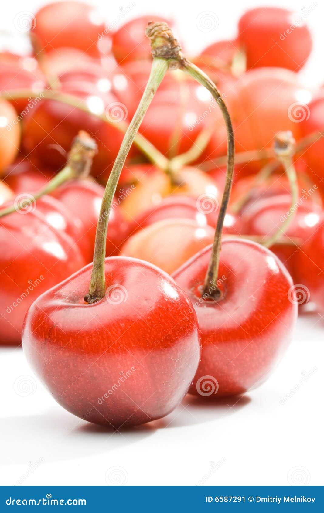 Fresh cherry stock image. Image of appetizing, vitamins - 6587291