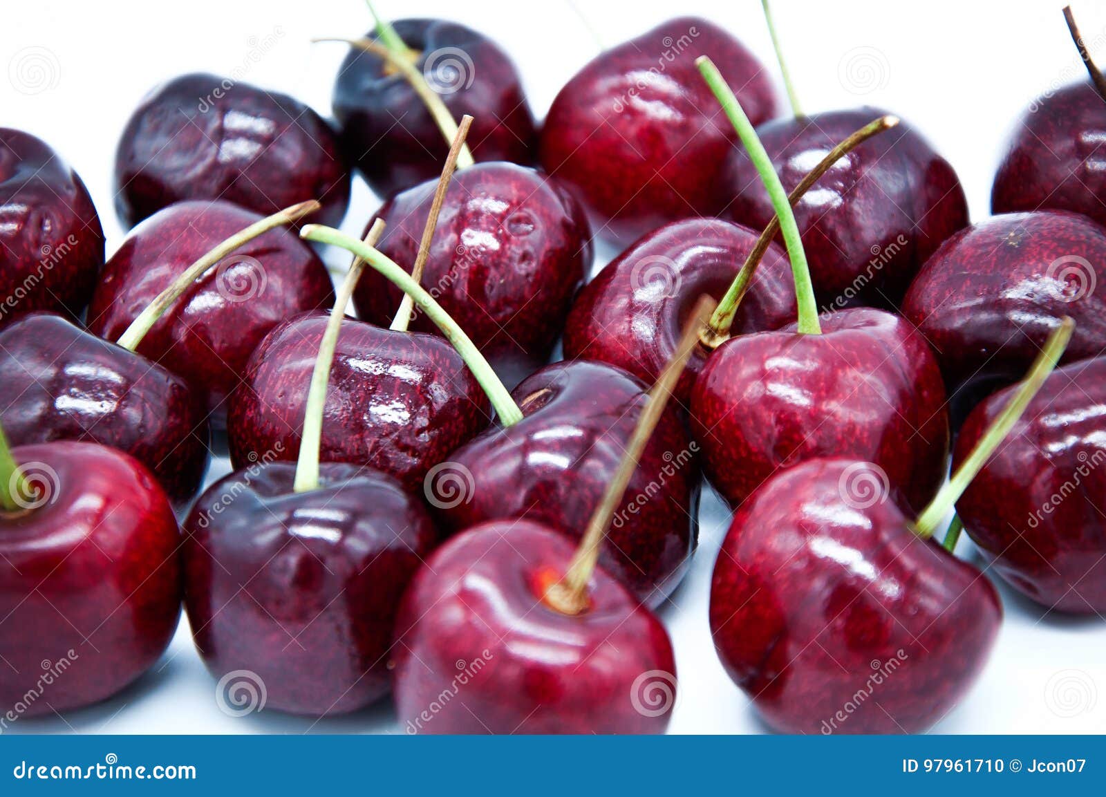 Fresh Cherry Red Fruit Group. Stock Photo - Image of cherry, fresh ...
