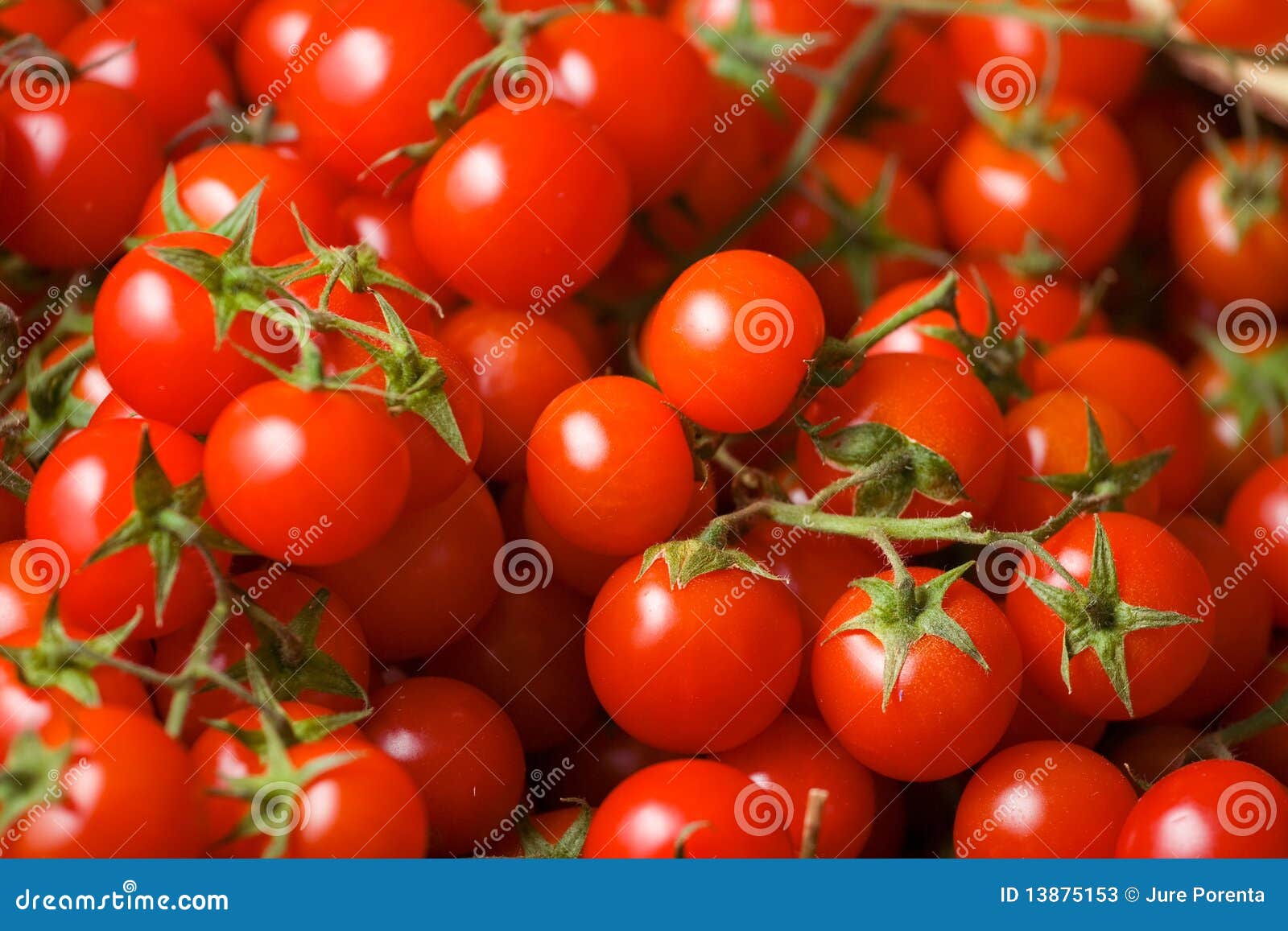 Fresh cherry tomato stock image. Image of nature, small - 13875153