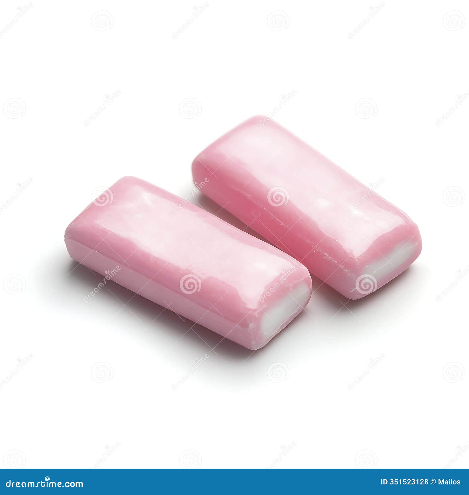 Fresh Chewing Gum Pack Isolated on White Stock Photo - Image of ...