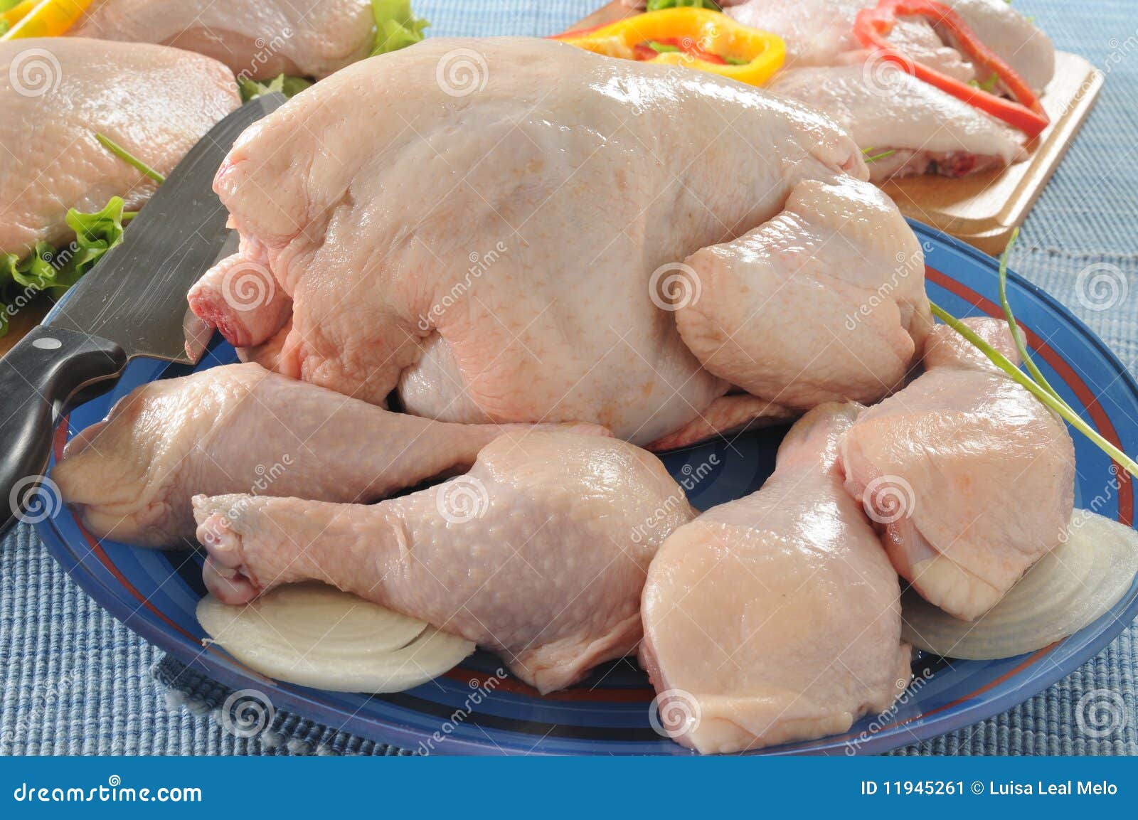 Fresh chicken stock image. Image of chicken, cuisine - 11945261