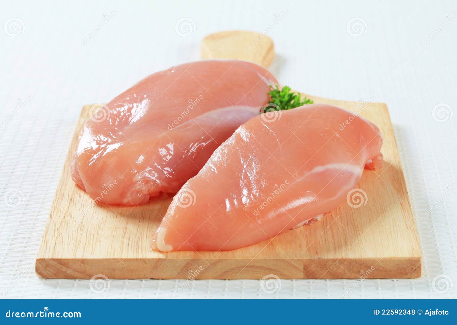 Fresh Chicken Breast Fillets Stock Photo - Image of breast, foodstuff ...