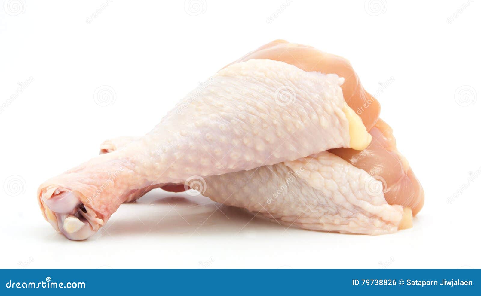 Fresh chicken drumsticks stock photo. Image of closeup - 79738826