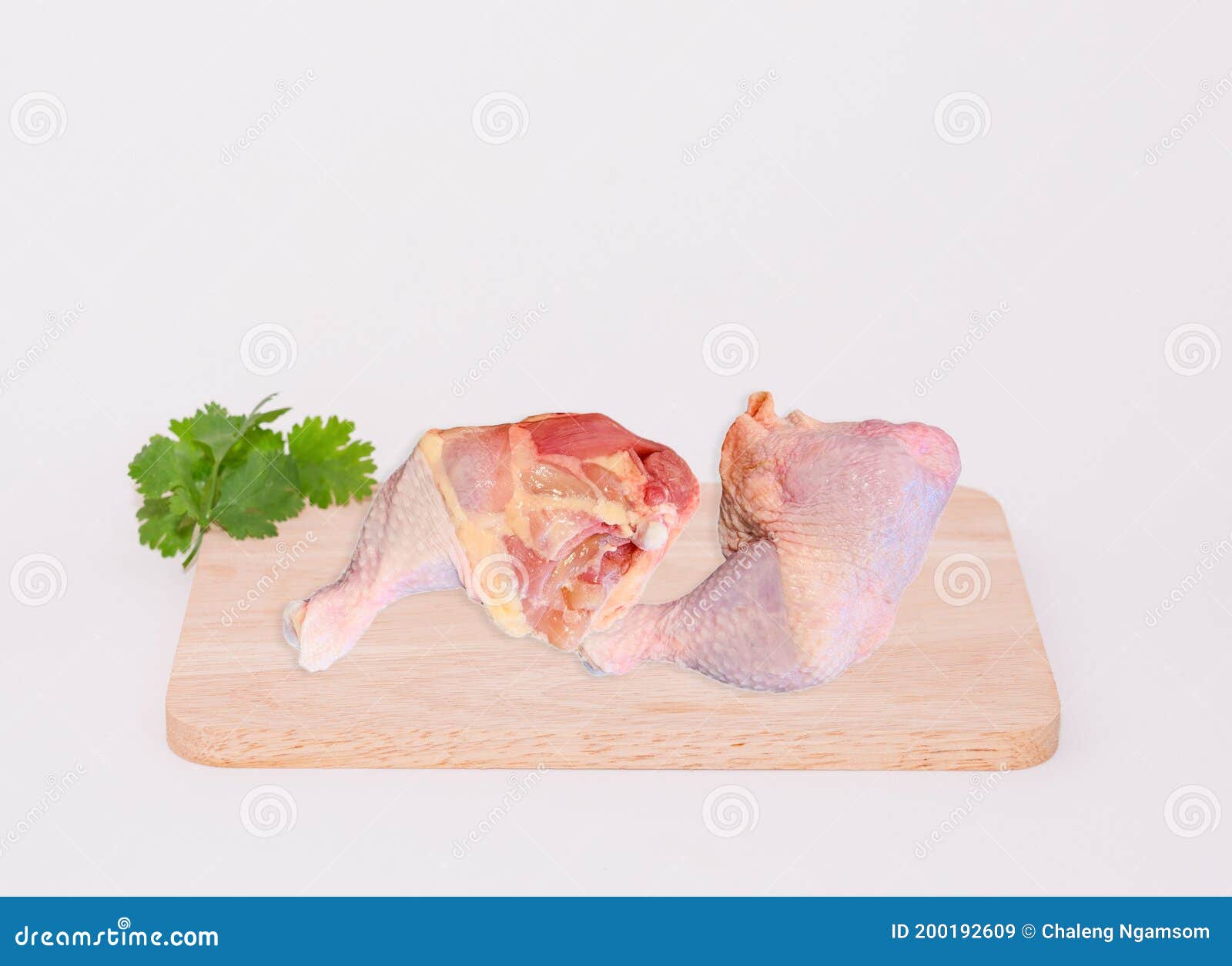 Fresh Chicken Leg Quarter for a Delicious Grill Stock Image - Image of ...