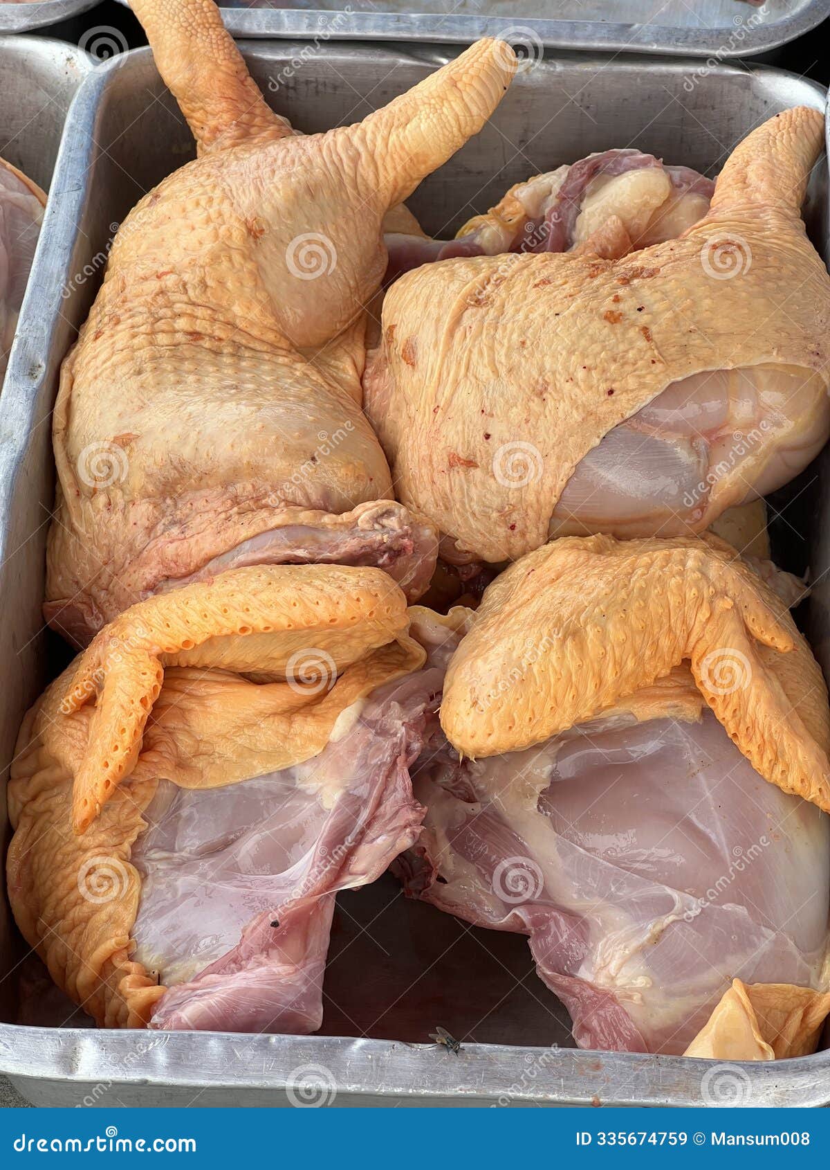Fresh chicken in market stock image. Image of meal, healthy - 335674759