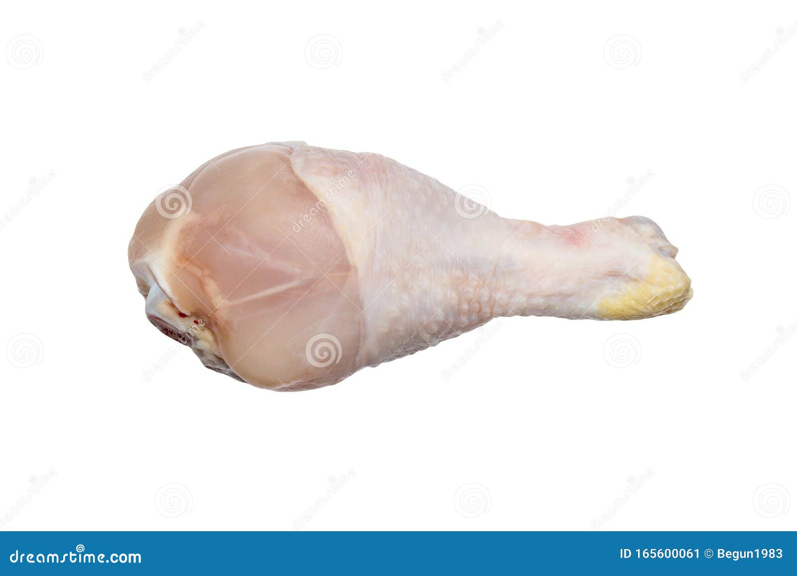 Fresh Chicken Meat on a White Background. Stock Image - Image of fillet ...