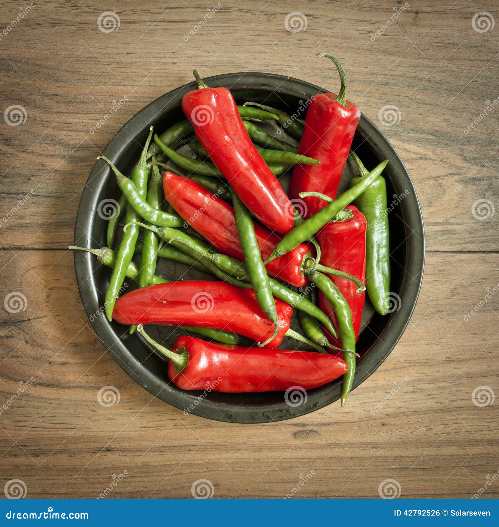 Fresh Chili Pepper Selection Stock Photo - Image of food, prepared ...