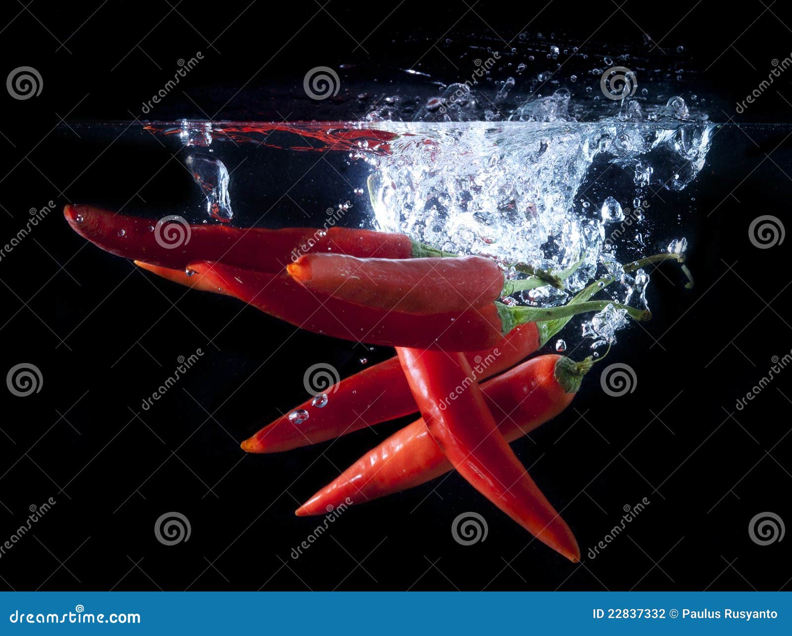 Fresh chilli splash stock photo. Image of cook, clear - 22837332