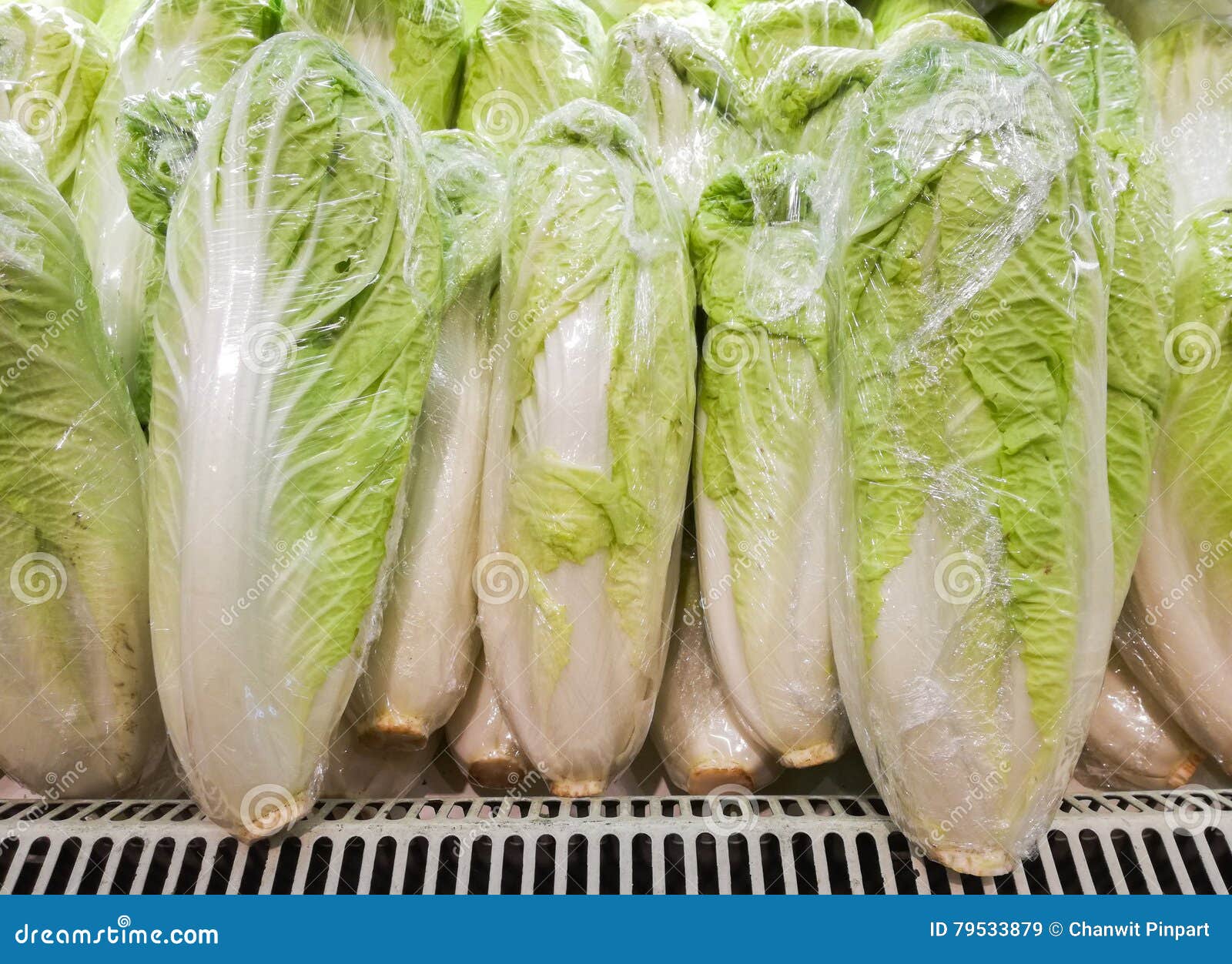 Fresh Chinese Cabbage Michilli in Vegetable Store Stock Image - Image ...