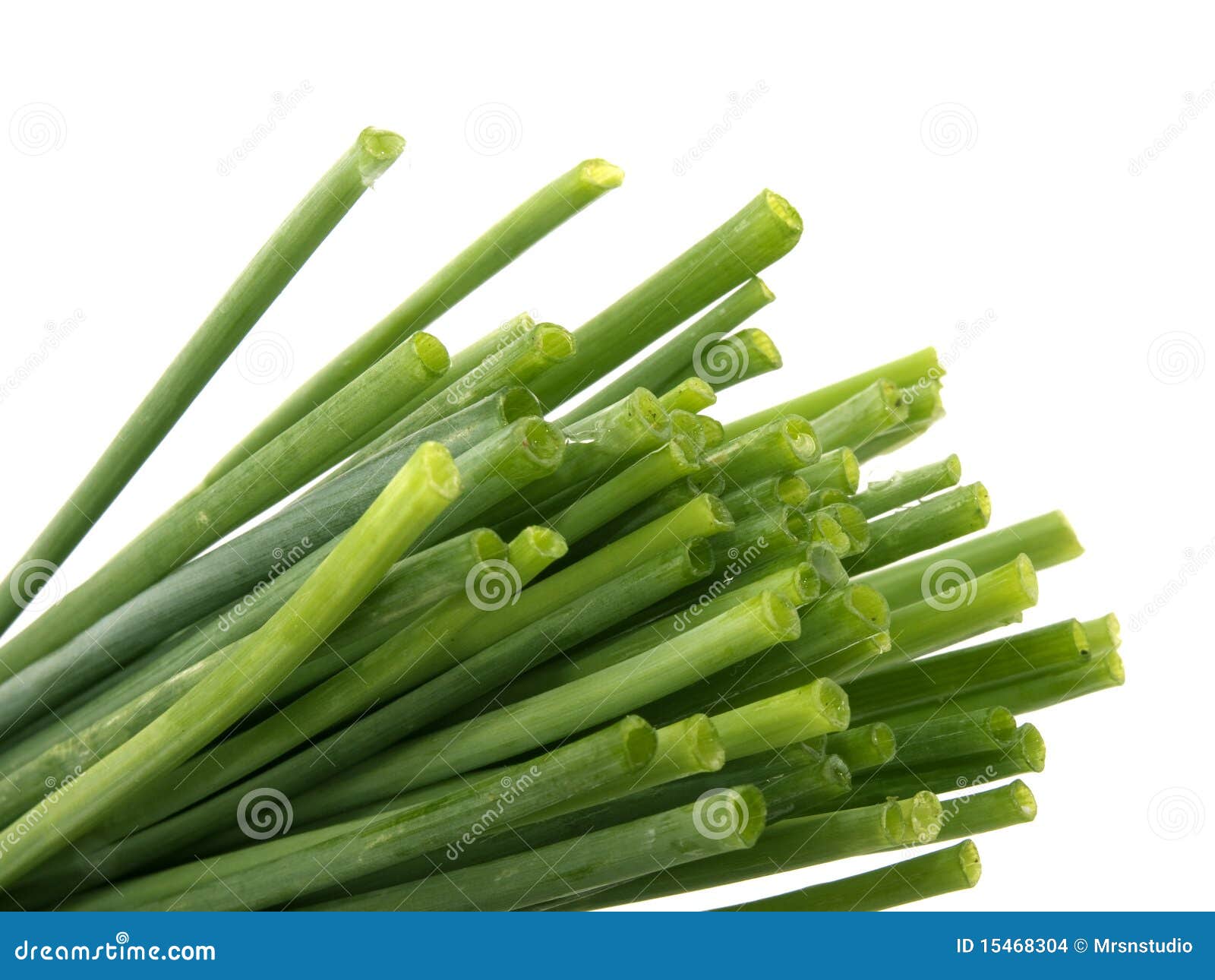 Fresh chives stock photo. Image of isolated, aromatic - 15468304