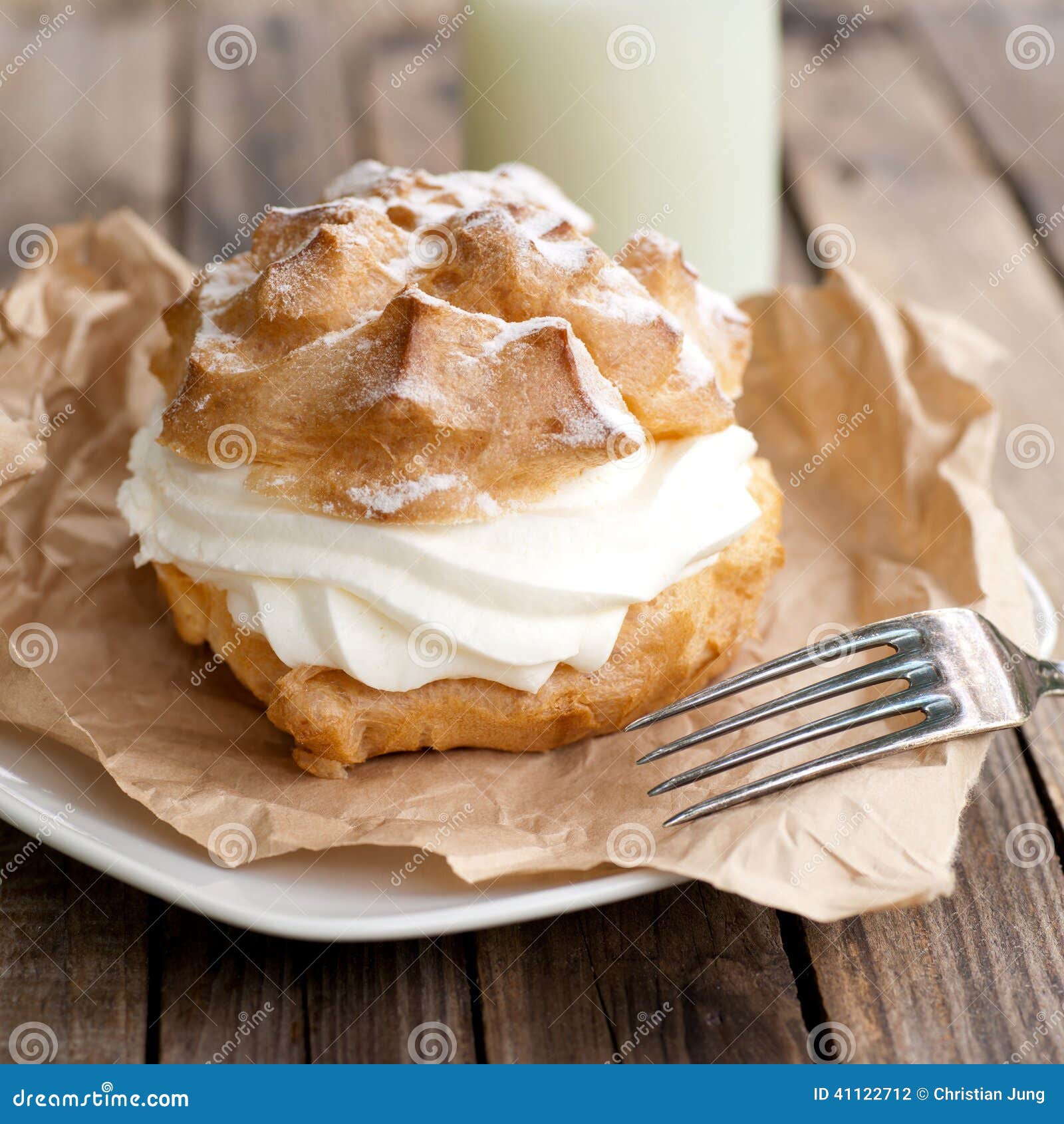 Fresh choux pastry stock photo. Image of bakery, puffs - 41122712