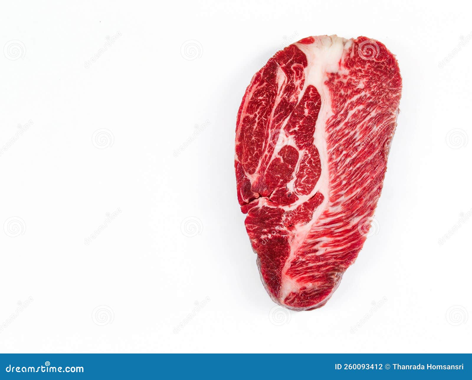 Fresh Chuck Beef Cut for Steak. Stock Photo - Image of beef, cooking ...