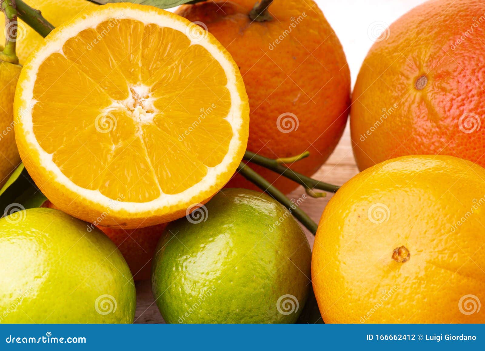 Fresh citrus mix stock photo. Image of grapefruit, healthy - 166662412