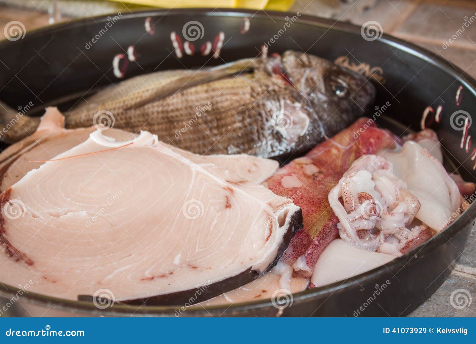 Fresh Cleaned Fish, Cooking Stock Image - Image of swordfish, dinner ...