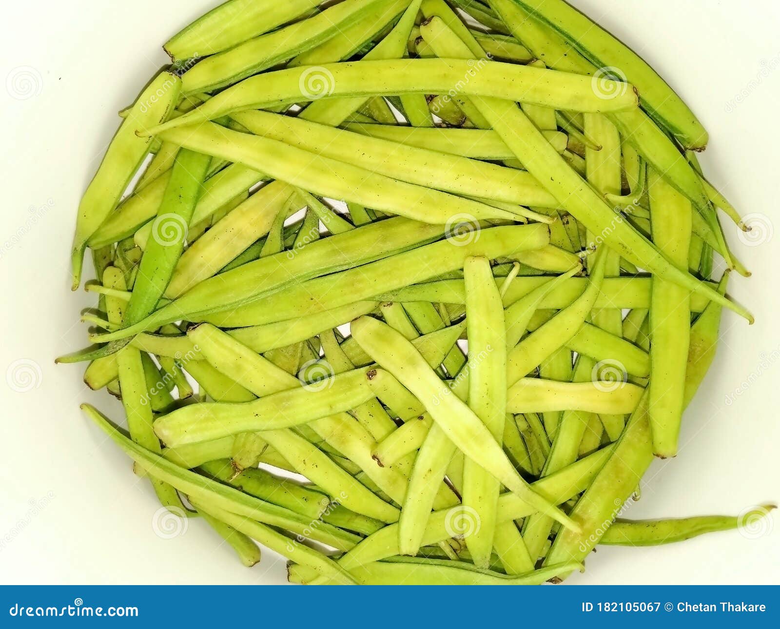 Cluster Beans Curry Healthy Indian Vegetarian Side Dish Stock Image ...