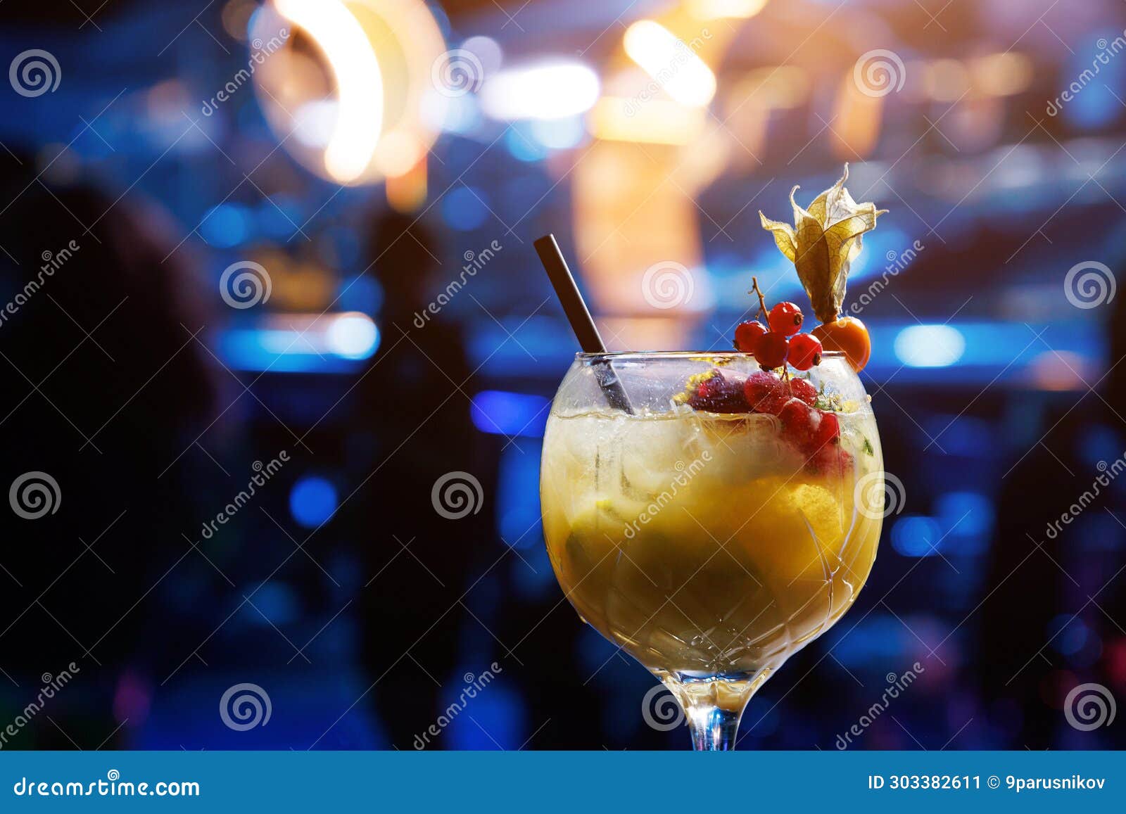 Fresh Cocktail at a Luxury Event Party Stock Image - Image of highend ...