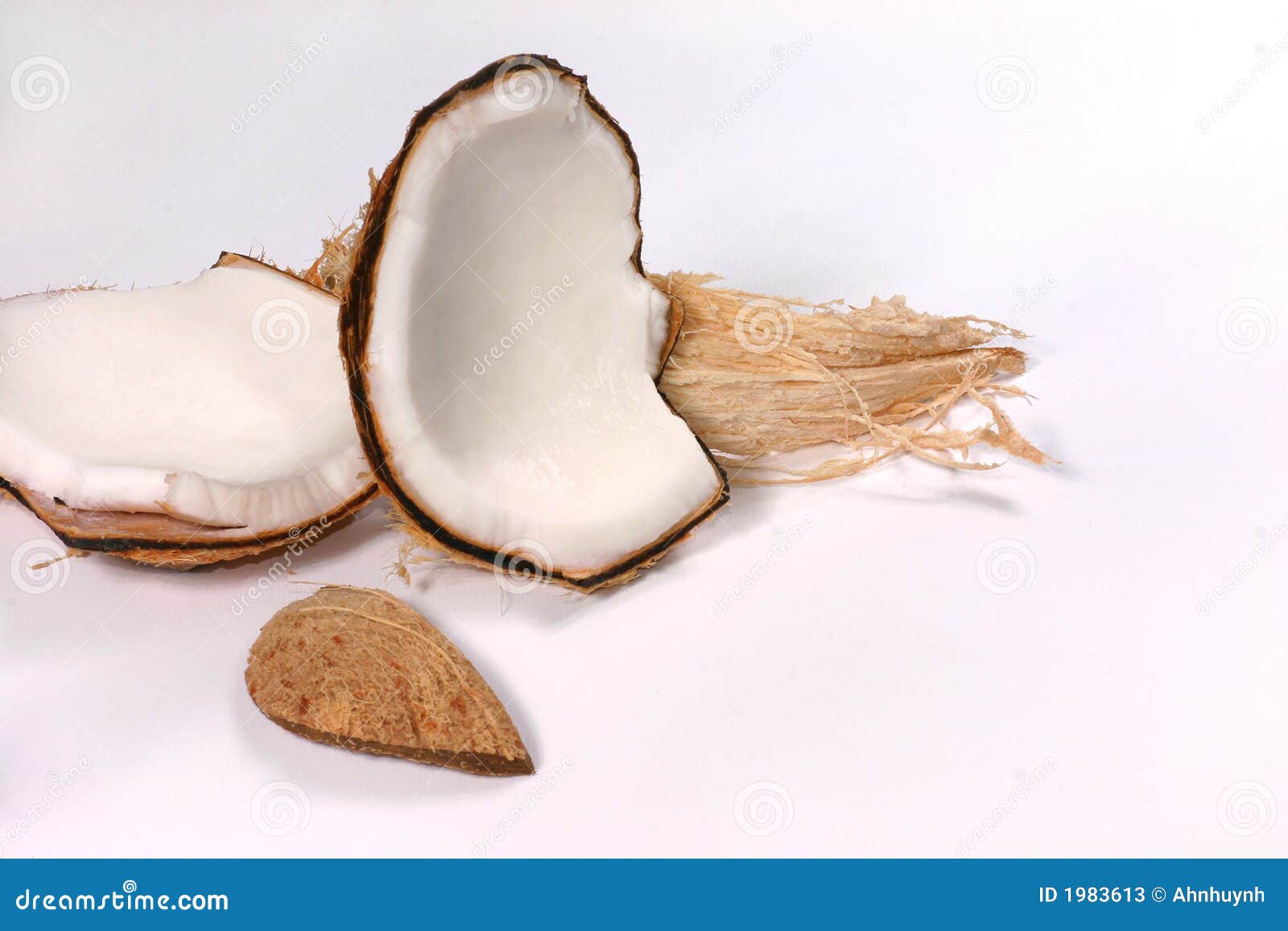 Fresh coconut stock image. Image of fruit, brown, green - 1983613