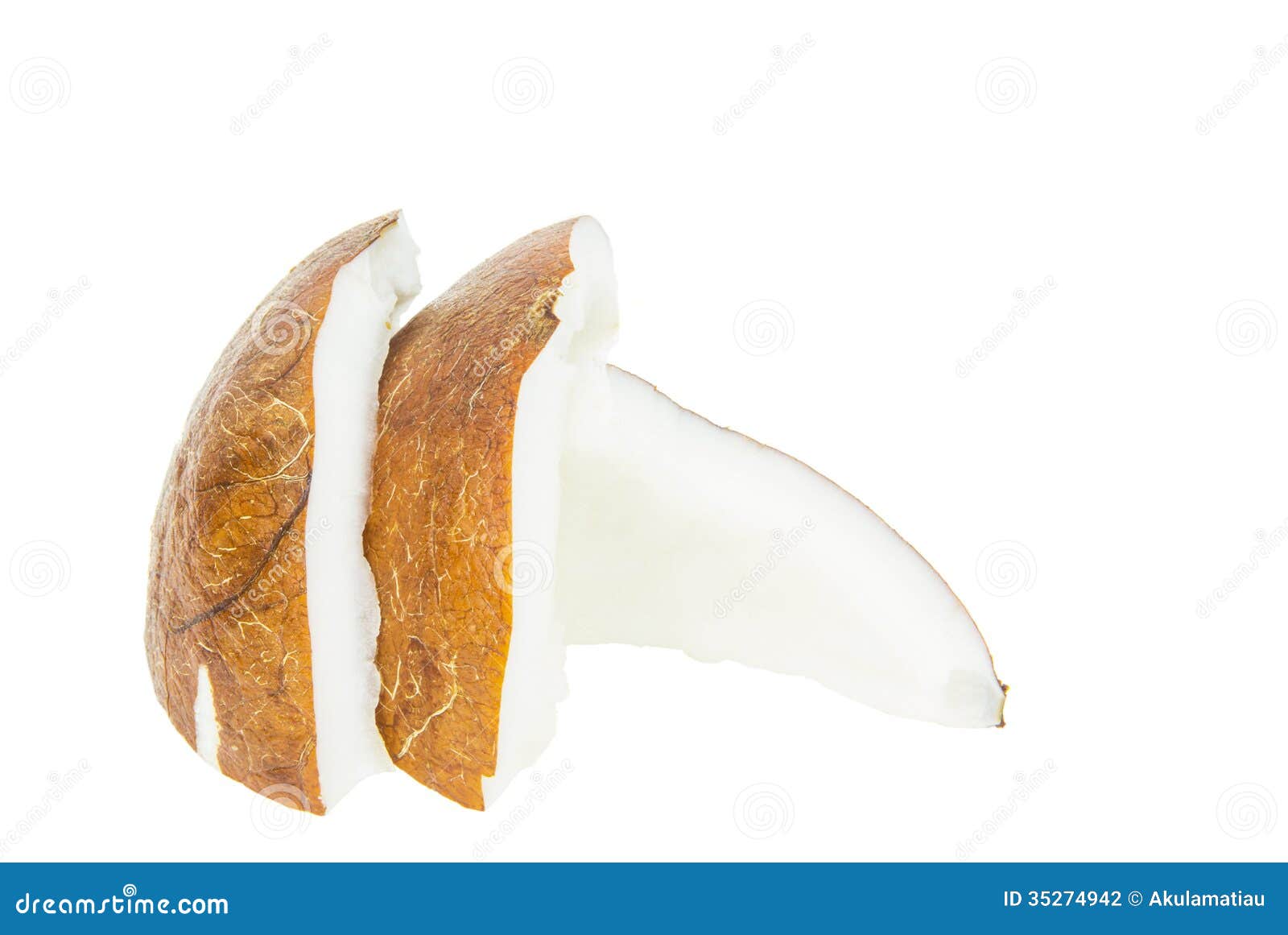 Fresh Coconut Flesh stock photo. Image of health, fresh - 35274942