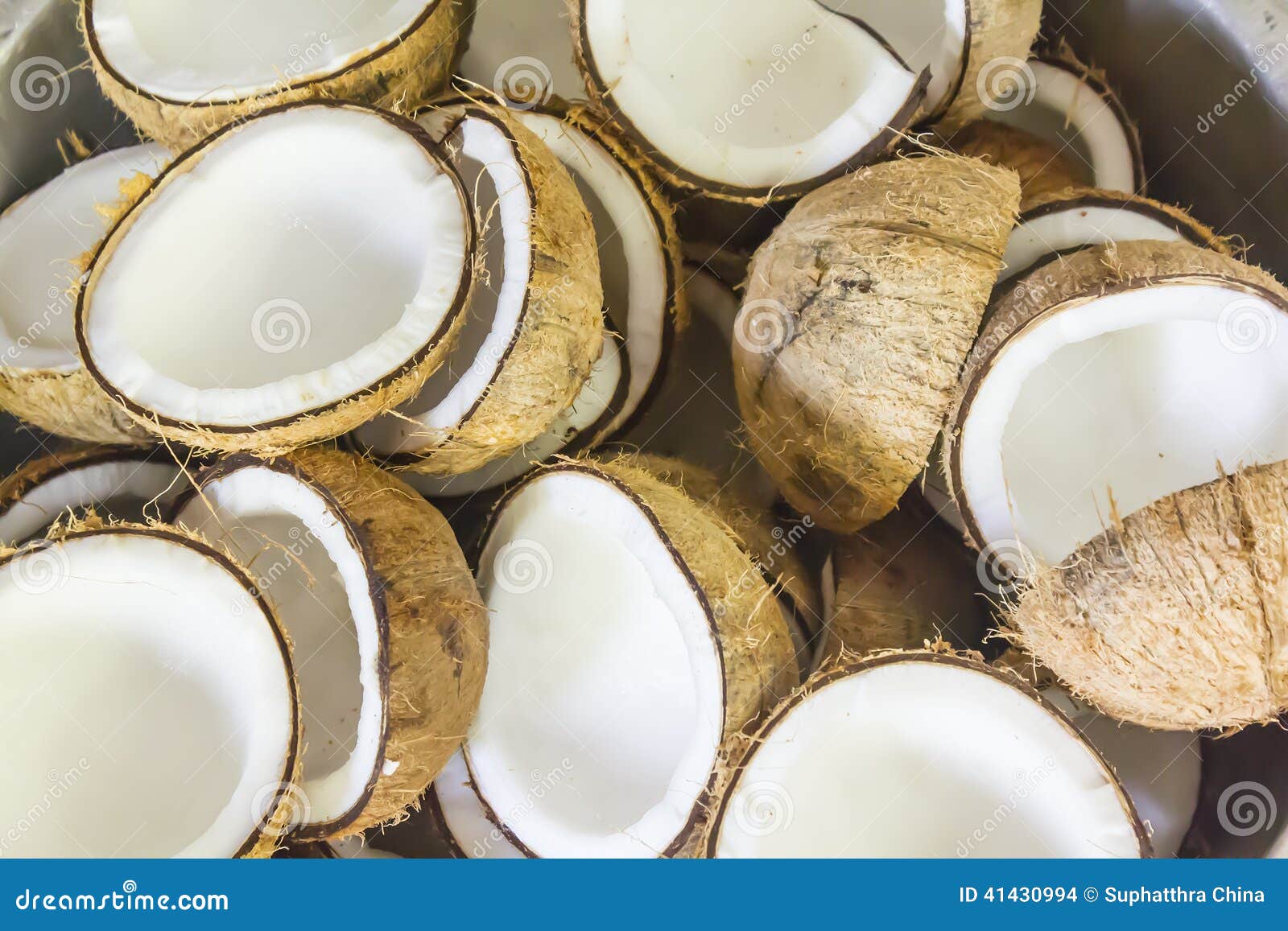 Fresh Coconuts stock photo. Image of coconut, background - 41430994