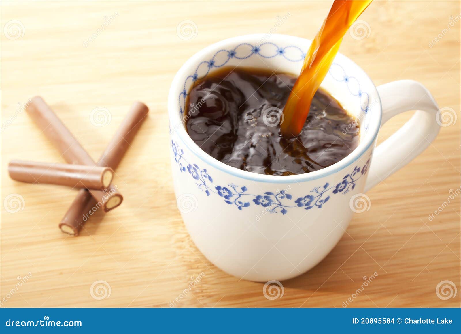 Fresh Coffee stock photo. Image of beverage, pouring - 20895584