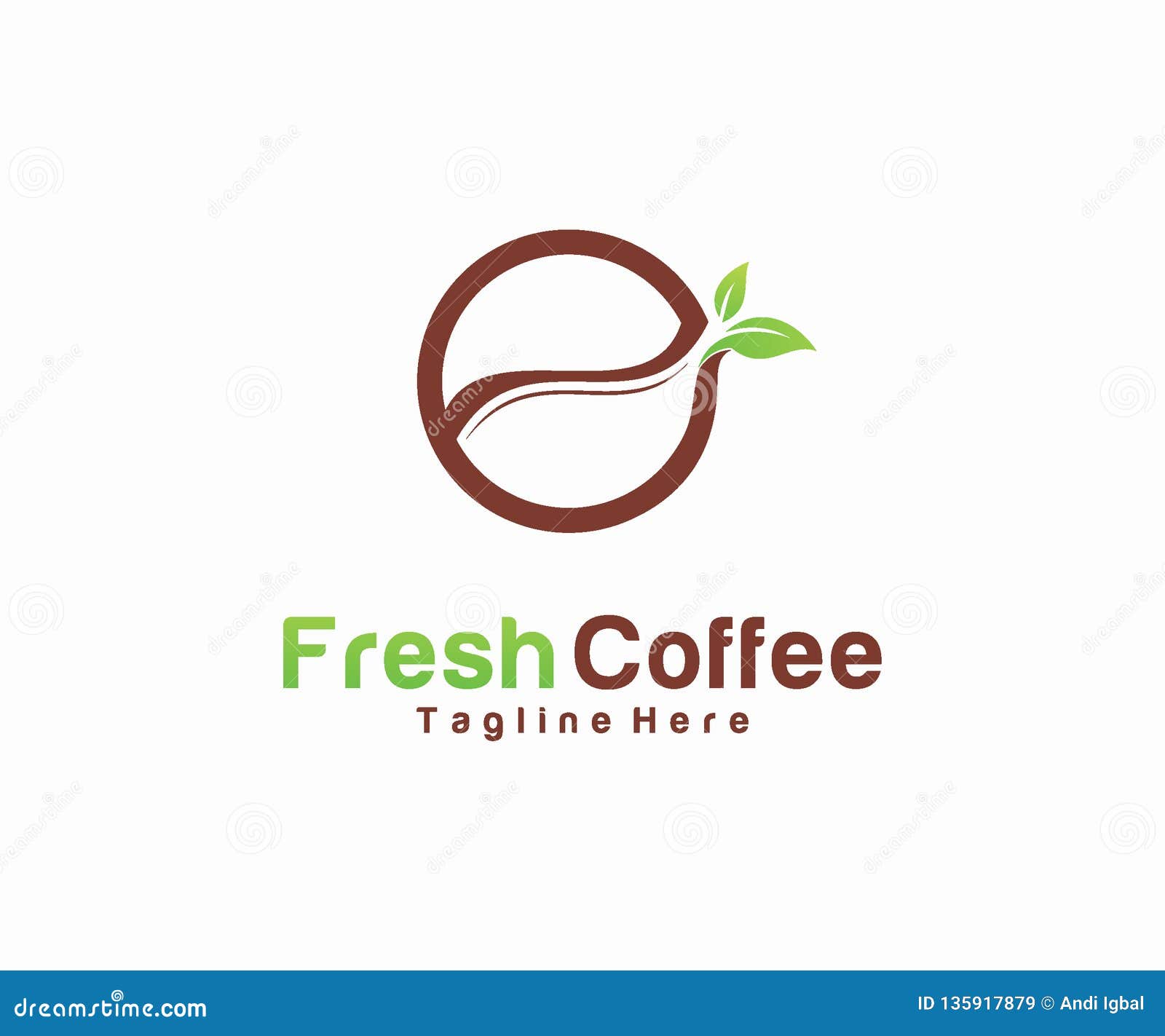 Fresh Coffee Logo Design Vector. Coffee Logo Template, Cafe Logo ...