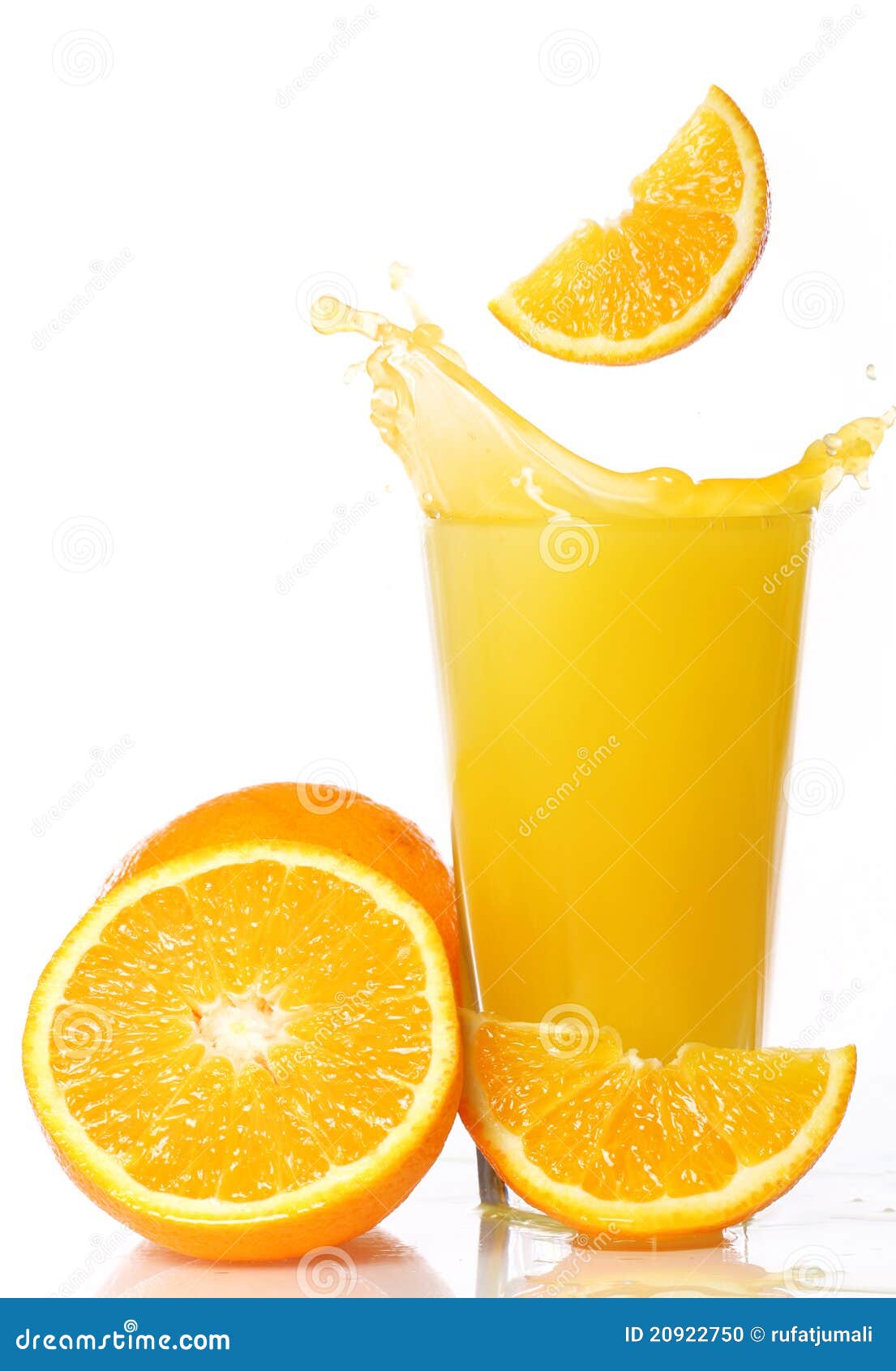 Fresh And Cold Orange Juice Stock Photo - Image of lemon, organic: 20922750