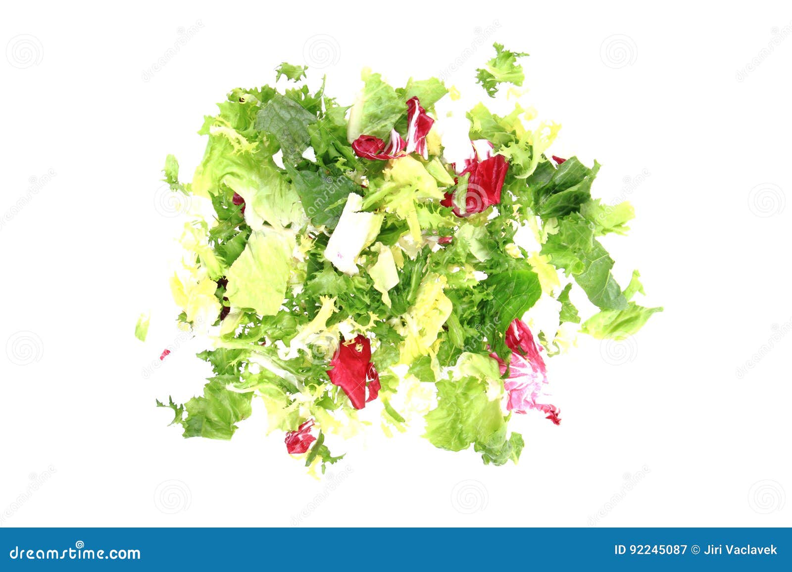 Fresh color lettuce stock image. Image of healthy, vegetable - 92245087
