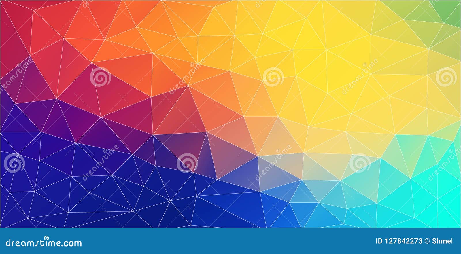 Fresh Color Triangle Wallpaper Stock Vector - Illustration of water ...
