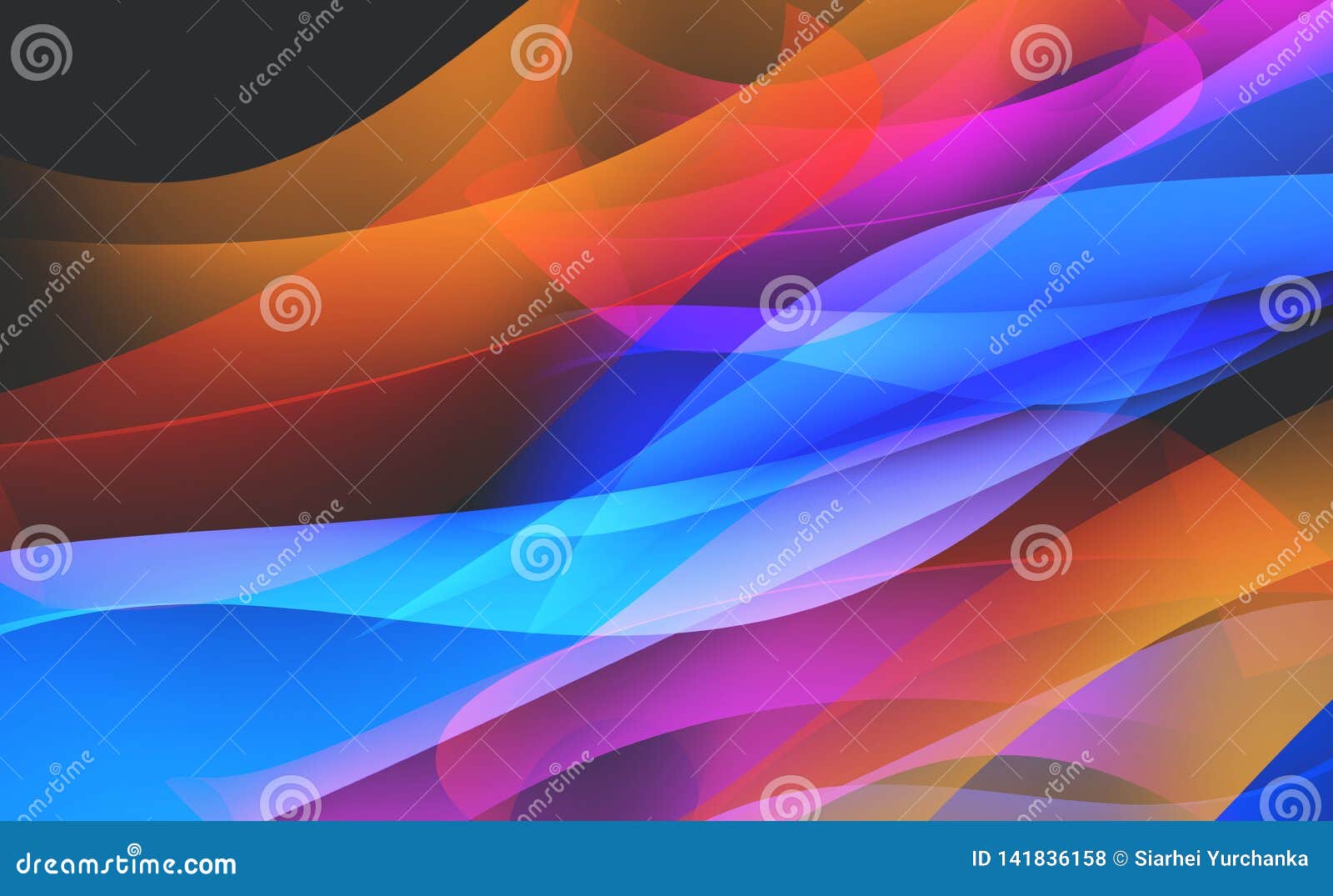Fresh Colorful Abstract Background. Flame and Ice Stock Illustration ...