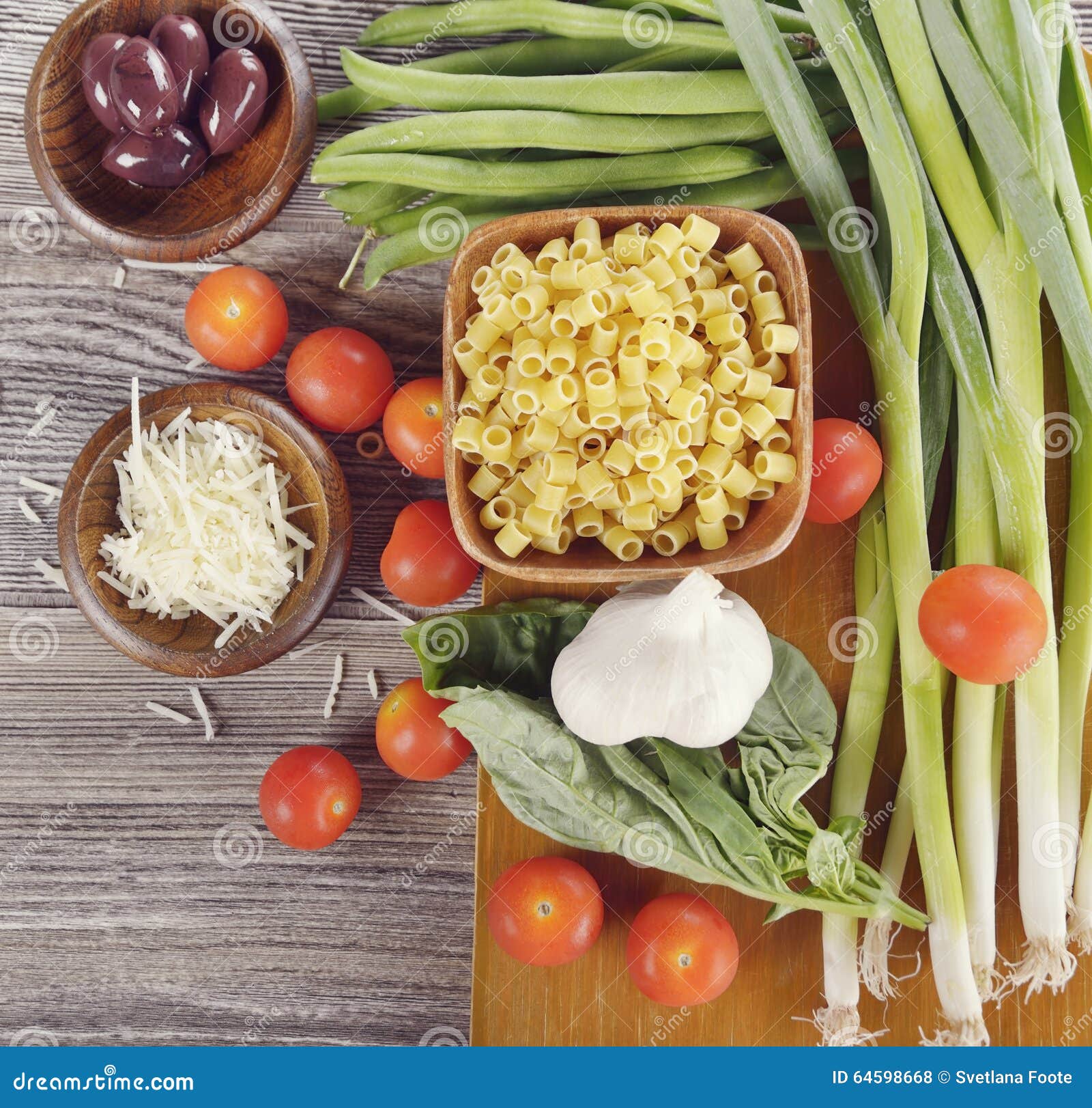 Fresh Cooking Ingredients stock photo. Image of tomato - 64598668