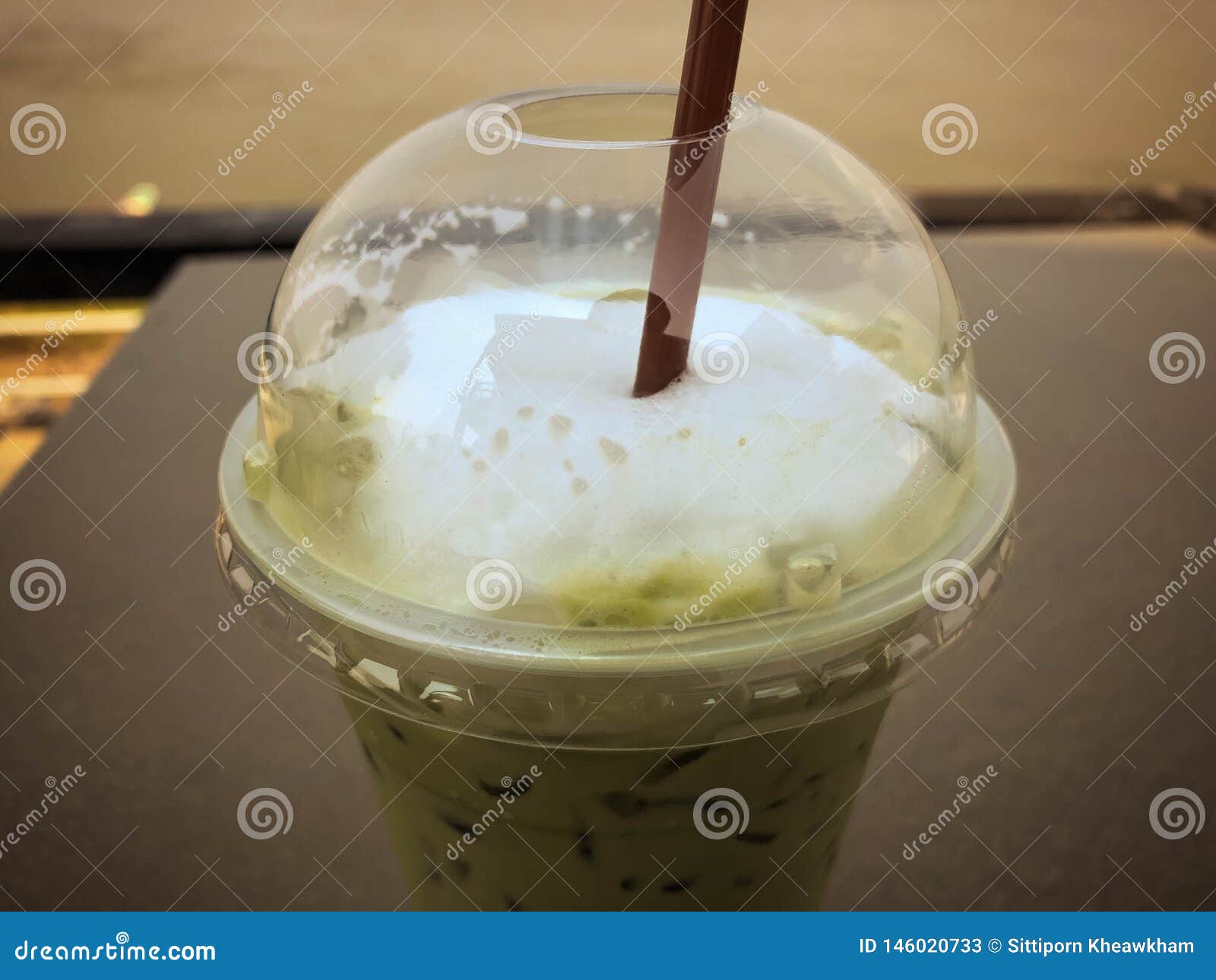 Fresh cool green tea glass stock image. Image of health - 146020733