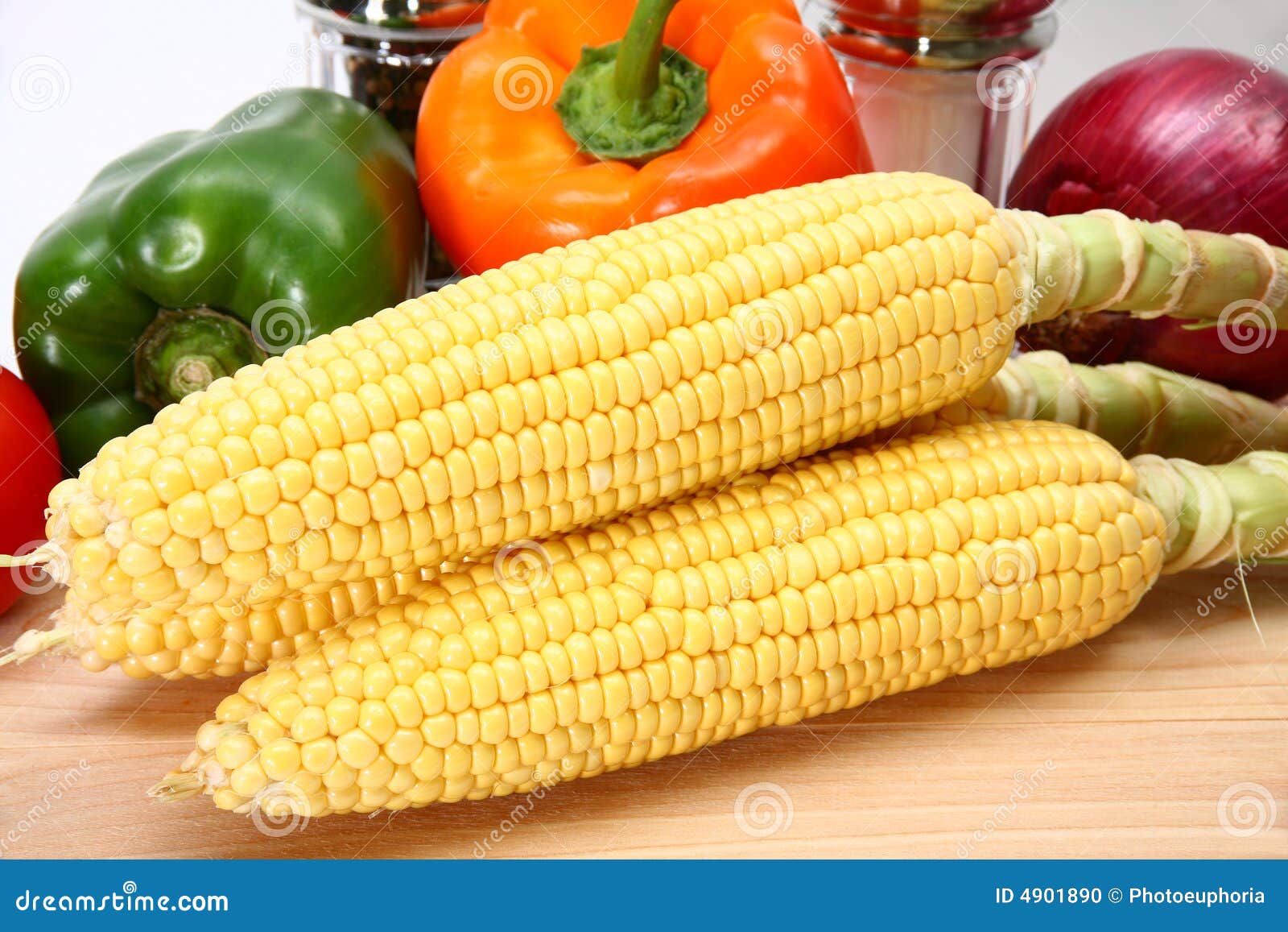 Fresh Corn stock photo. Image of freshness, organic, nature - 4901890