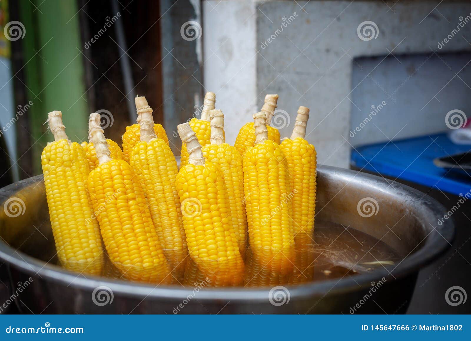 Corn boil stock photo. Image of farm, colorful, corncob - 145647666