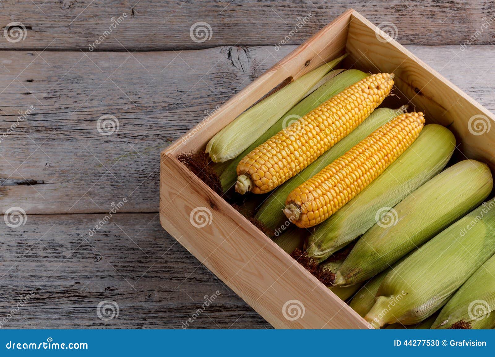 Fresh corn stock photo. Image of food, heap, close, sweet - 44277530