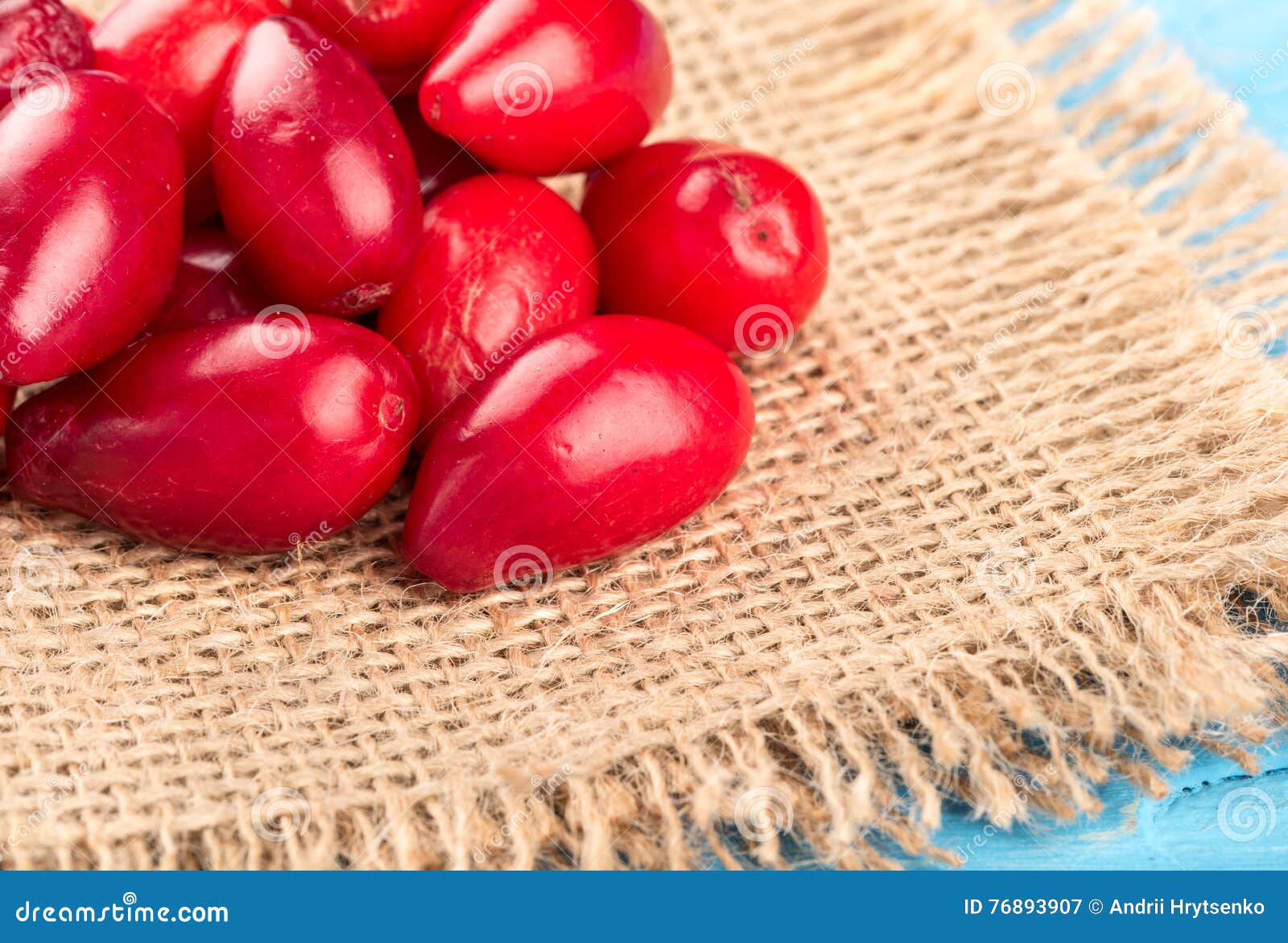 Fresh cornelian cherries stock image. Image of lifestyle - 76893907