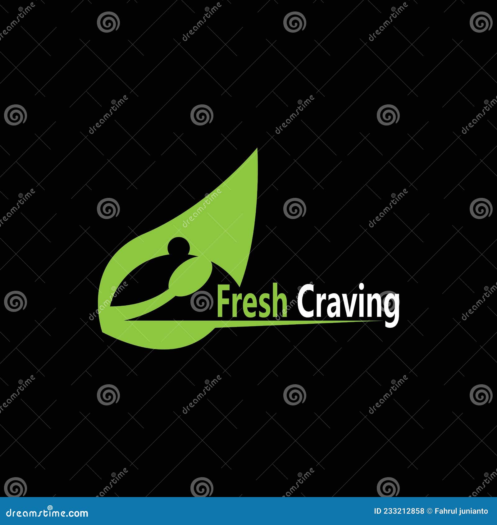 Fresh Craving Food Icon and Symbol Vector Illustration Stock Vector ...