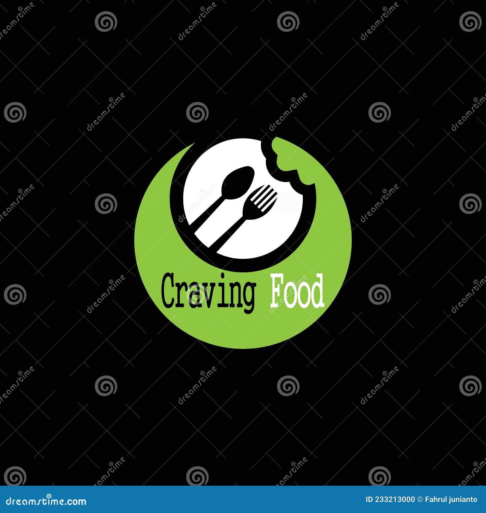 Fresh Craving Food Icon and Symbol Vector Illustration Stock ...