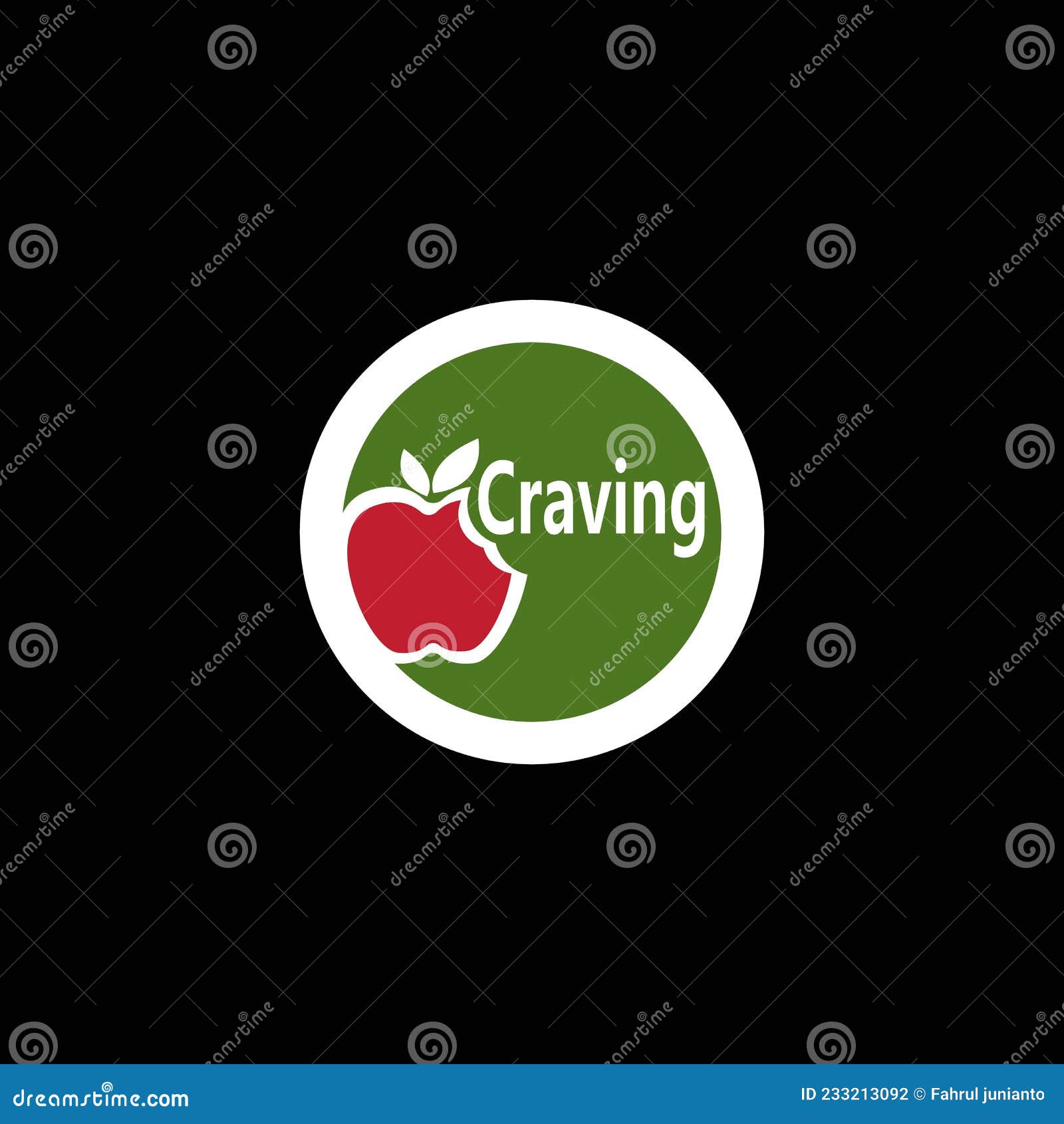 Fresh Craving Food Icon and Symbol Vector Illustration Stock ...