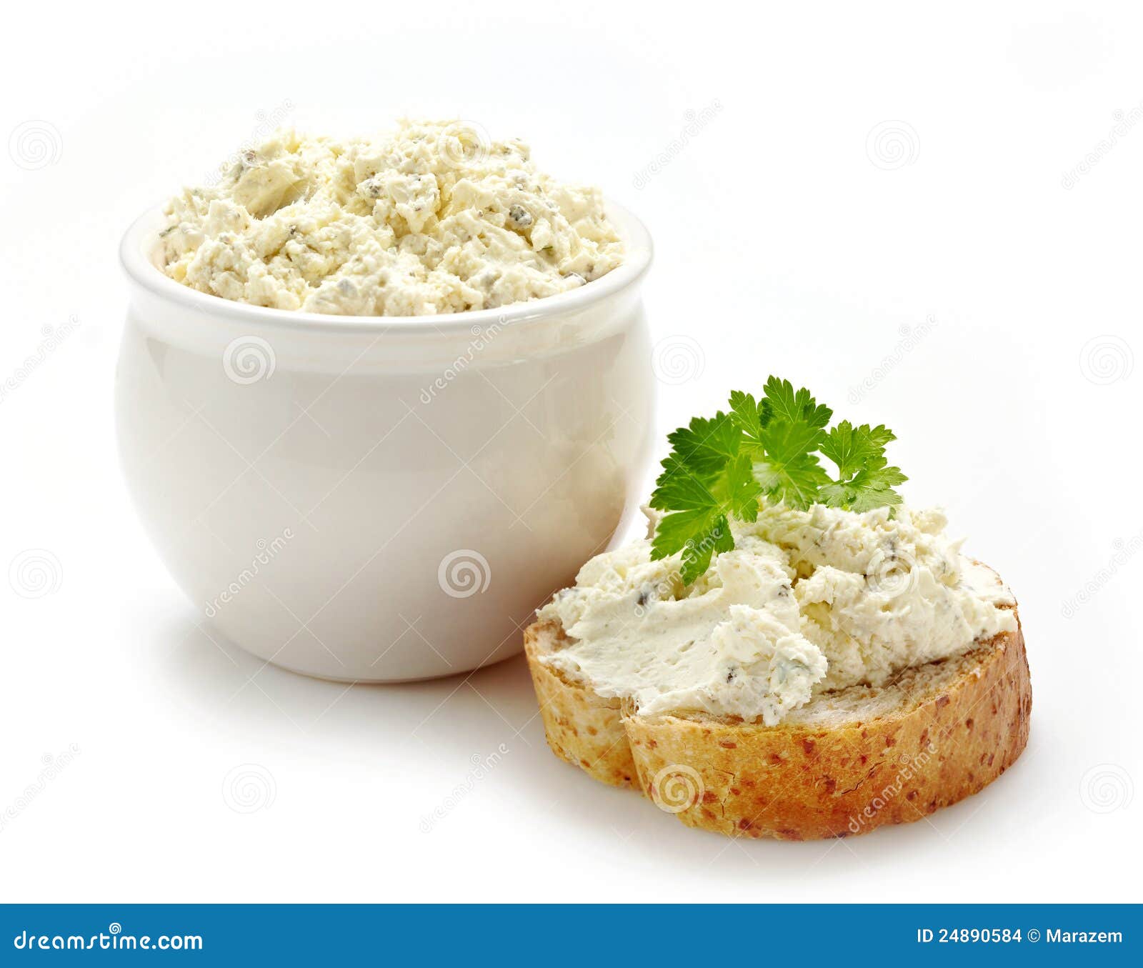 Fresh cream cheese stock photo. Image of fresh, protein - 24890584