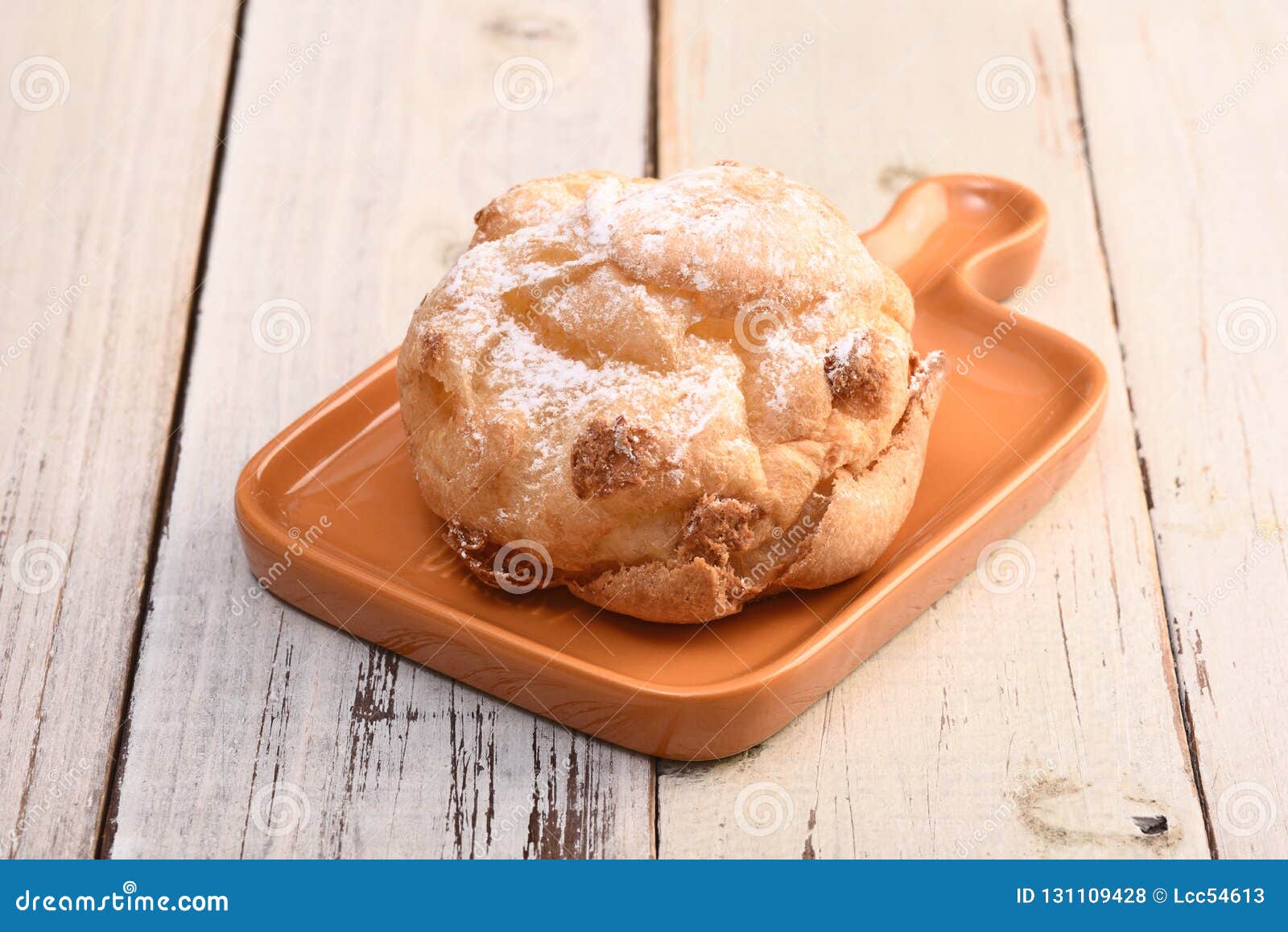 Cream puff stock photo. Image of eclairs, fresh, custard - 131109428